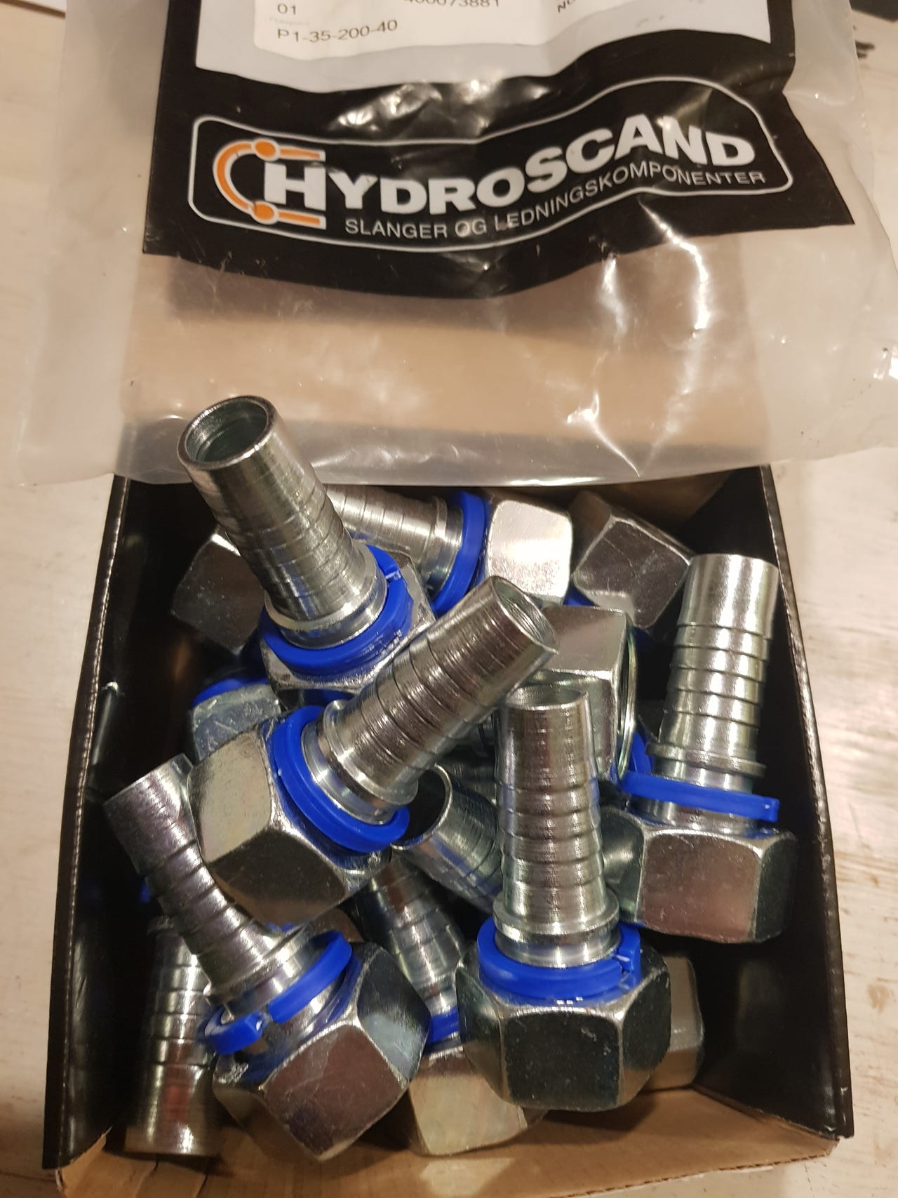 Hydrauliske slangekoblinger fra Hydroscand | FINN-torget