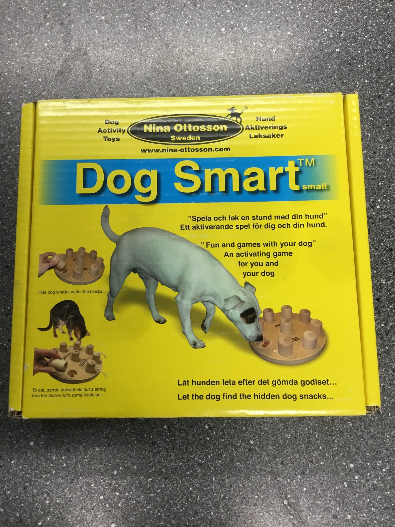 Nina Ottosson Dog Smart hundeleketøy i tre | FINN-torget