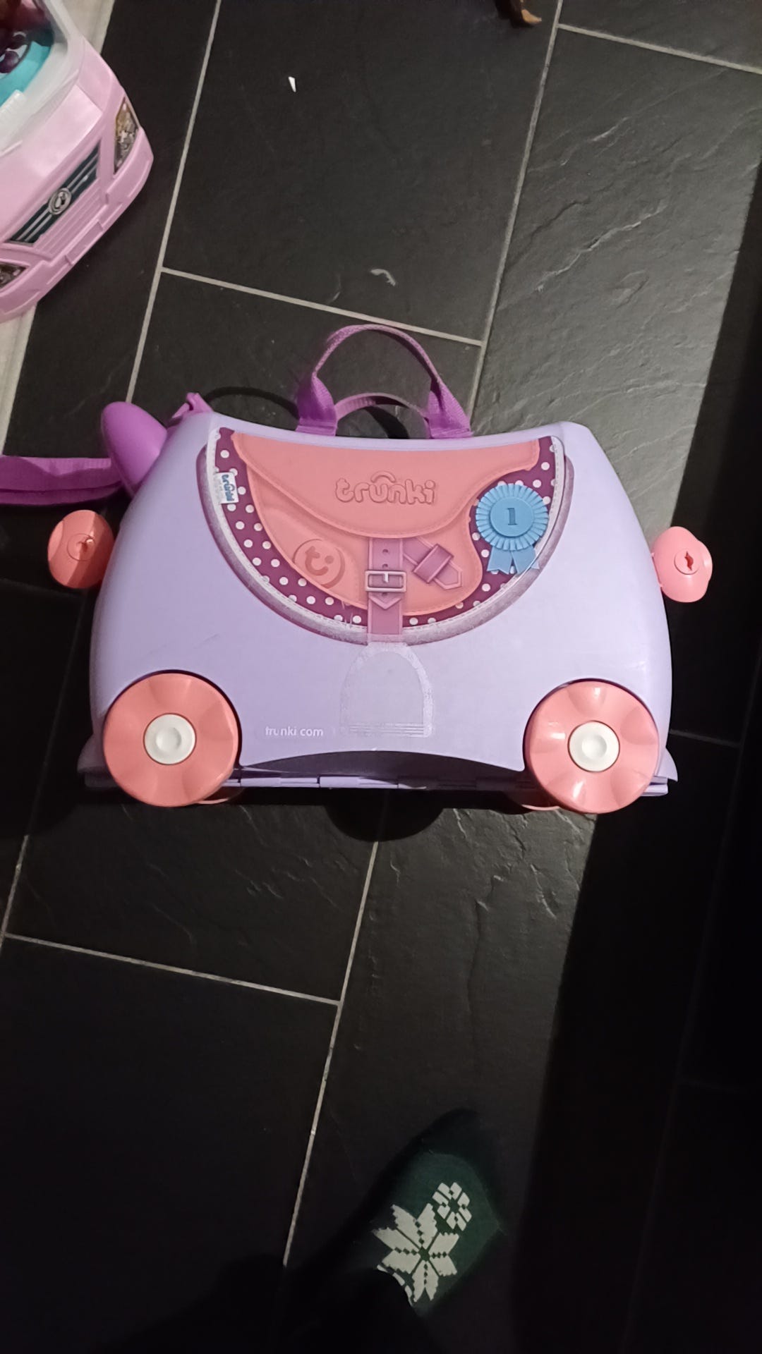 Trunki barnereisebag lilla og rosa | FINN-torget