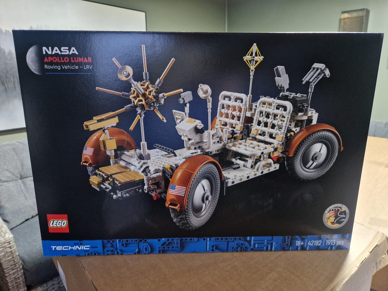 Uåpnet LEGO Technic - 42182 NASA Apollo Lunar Roving Vehicle (LRV ...