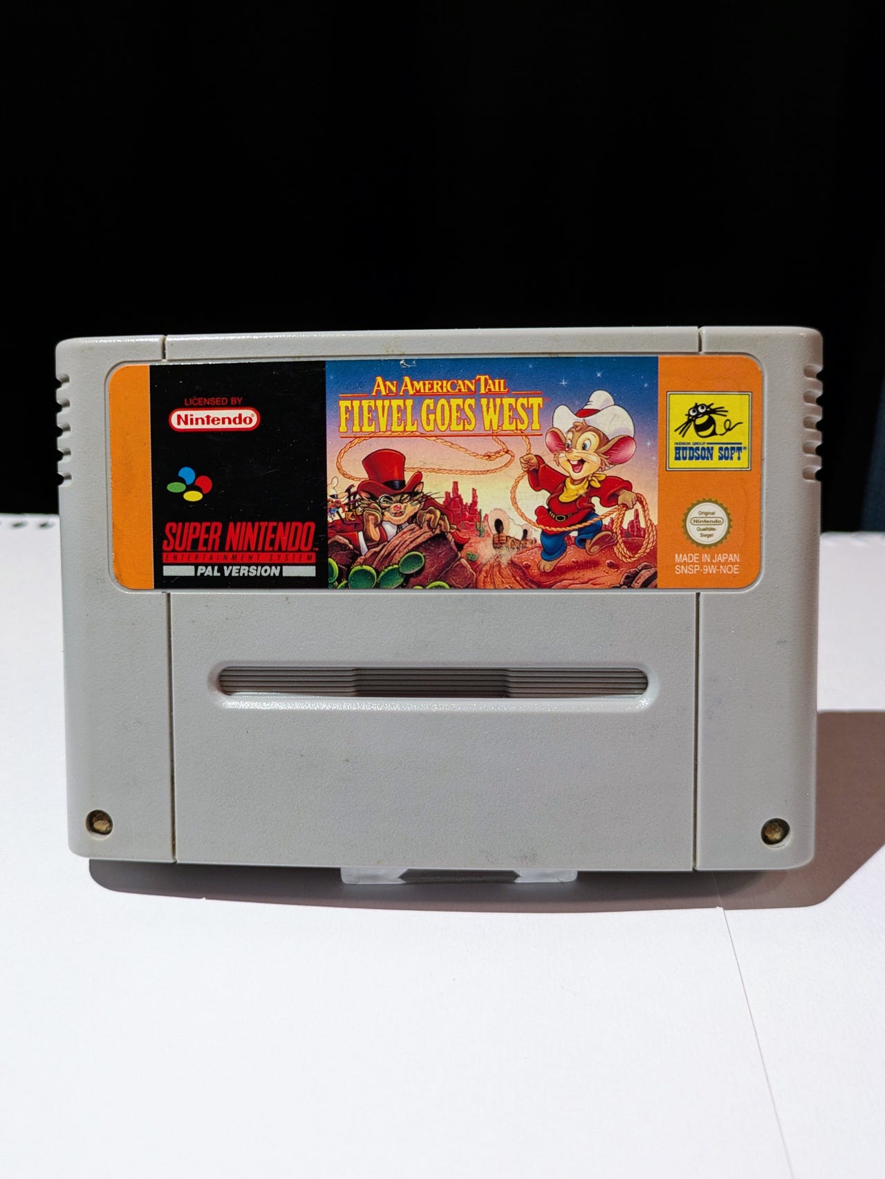 🐭 🤠 An American Tail: Fievel Goes West – SNES (PAL) | FINN-torget