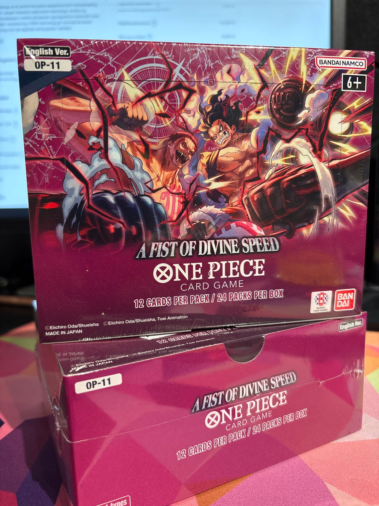 One Piece A Fist of Divine Speed OP-11 Booster box engelsk | FINN-torget