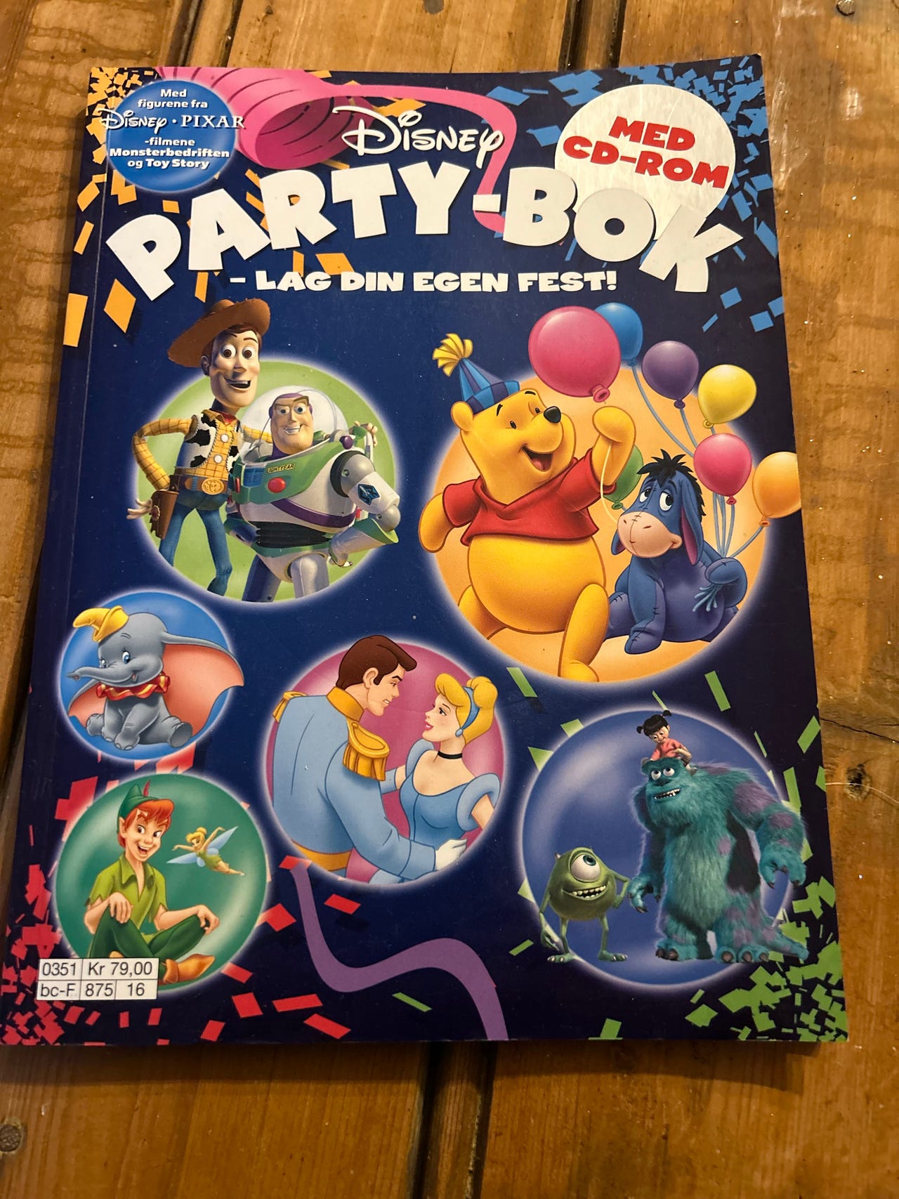 Disney Party-Bok CD-ROM - Bursdagsfeiring | FINN-torget