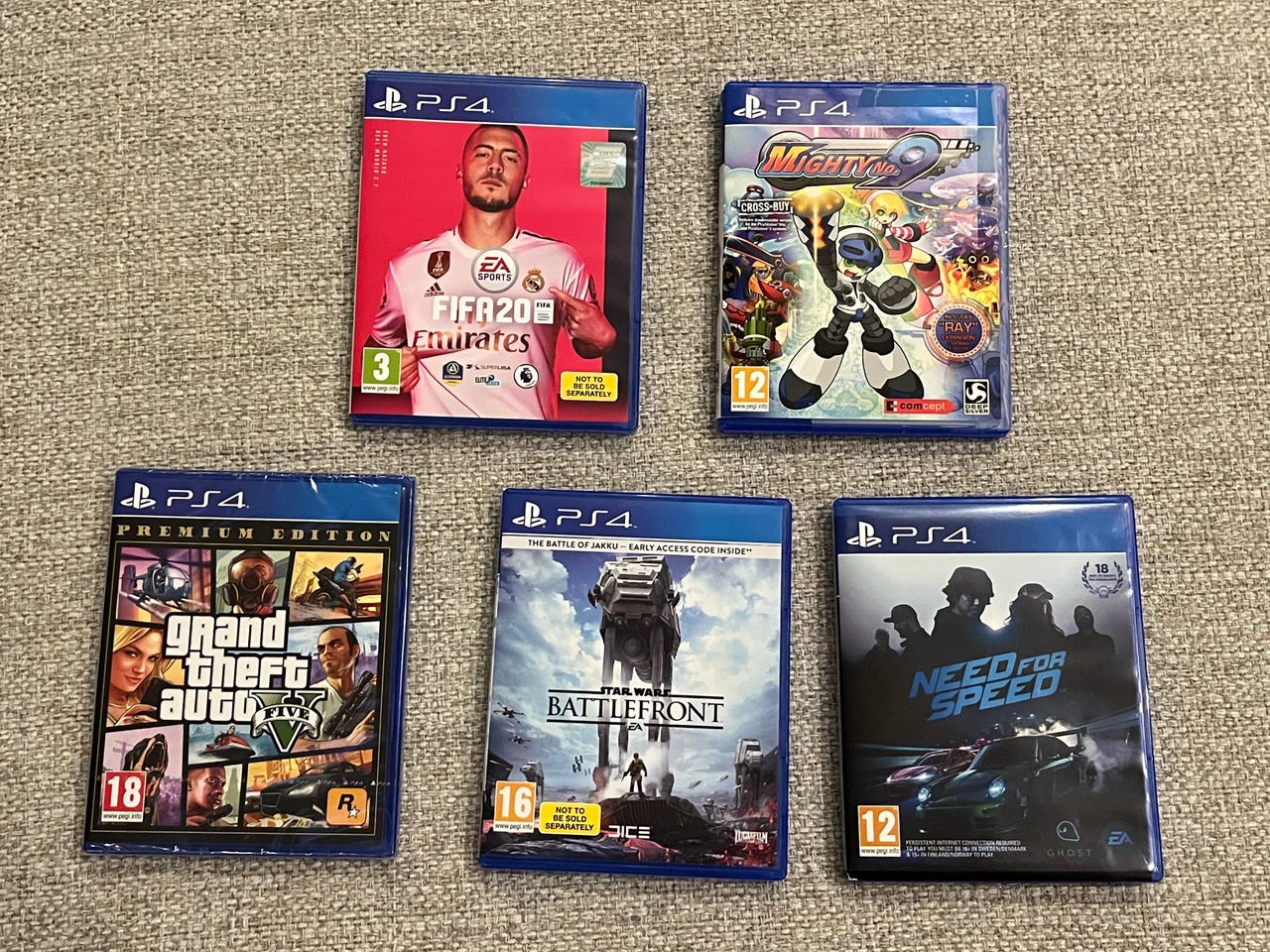 5 stykk PS4-spill selges samlet eller hver for seg | FINN-torget