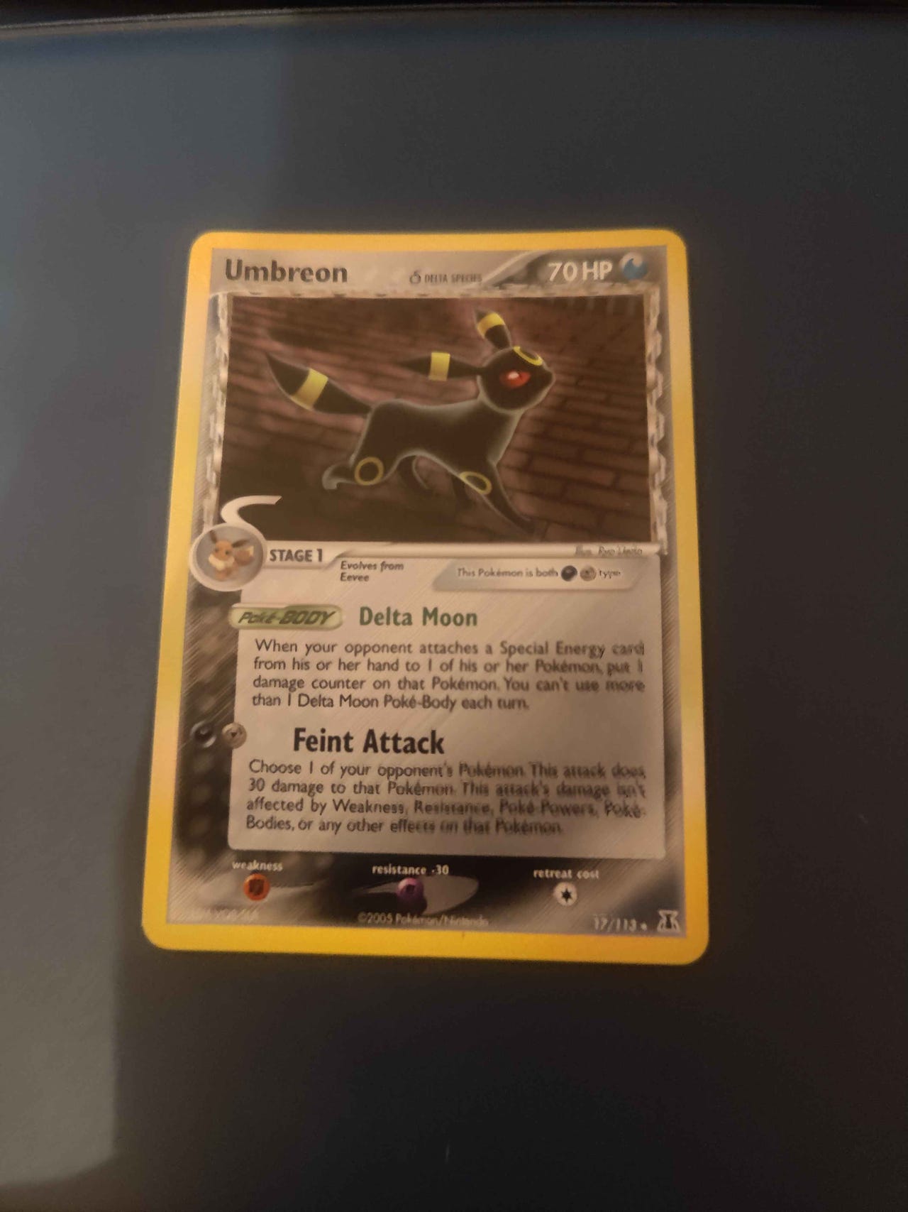 Pokemon, Umbreon #17 Pokemon Delta Species | FINN-torget