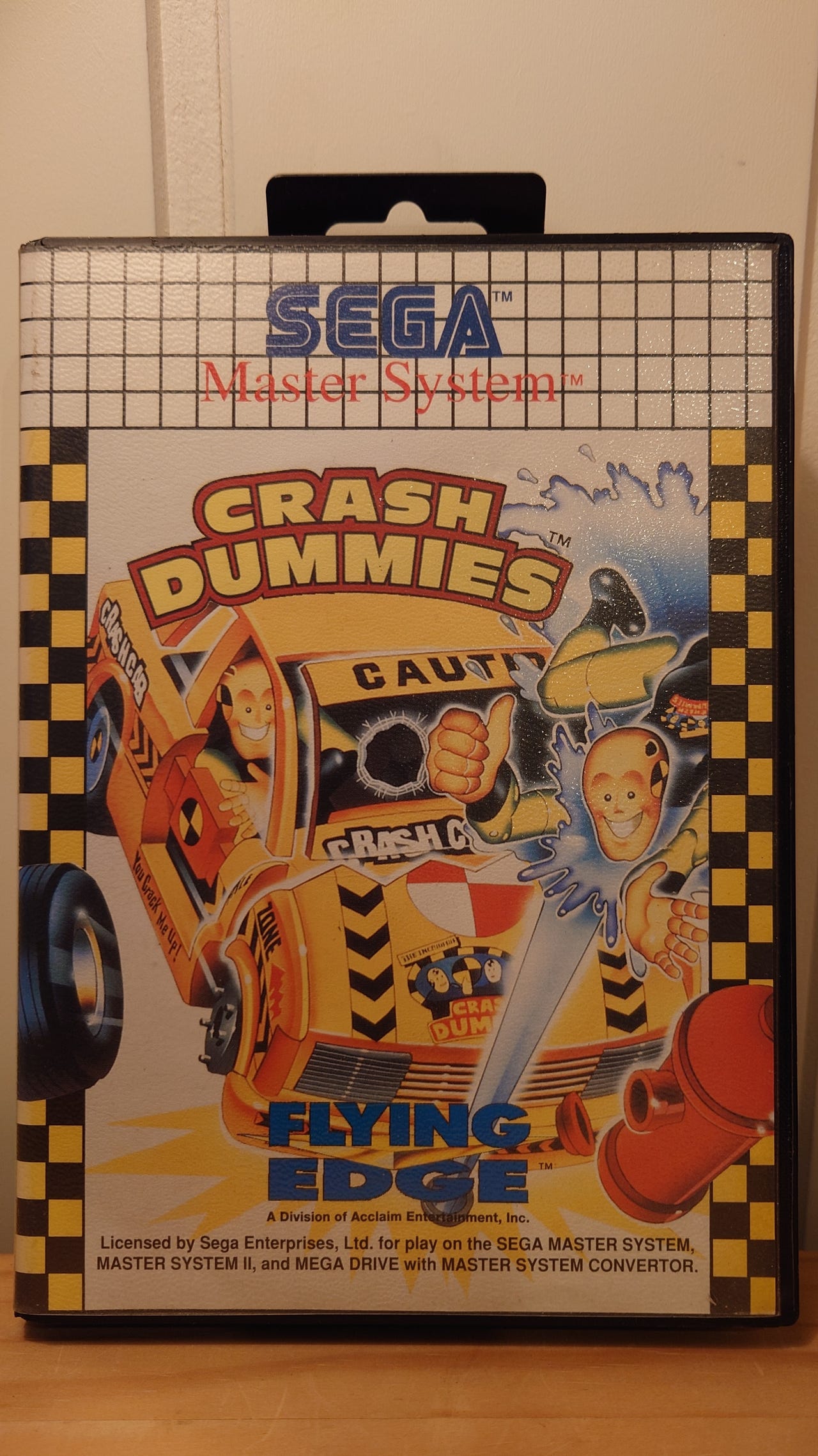 Sega Master System Crash Dummies CIB | FINN-torget