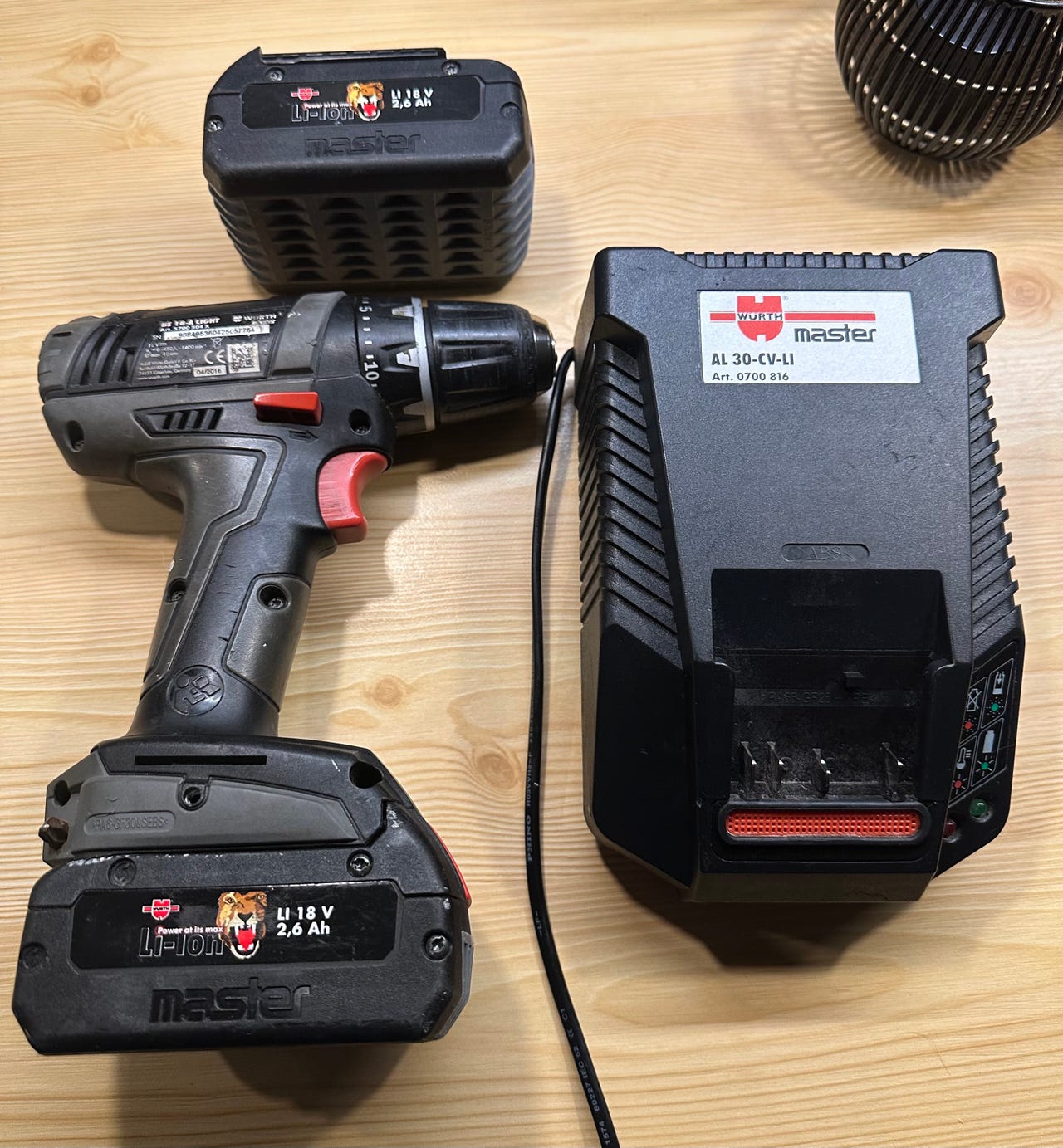 Wurth Master BS 18-CV-2 Drill 18V Li-ion | FINN-torget