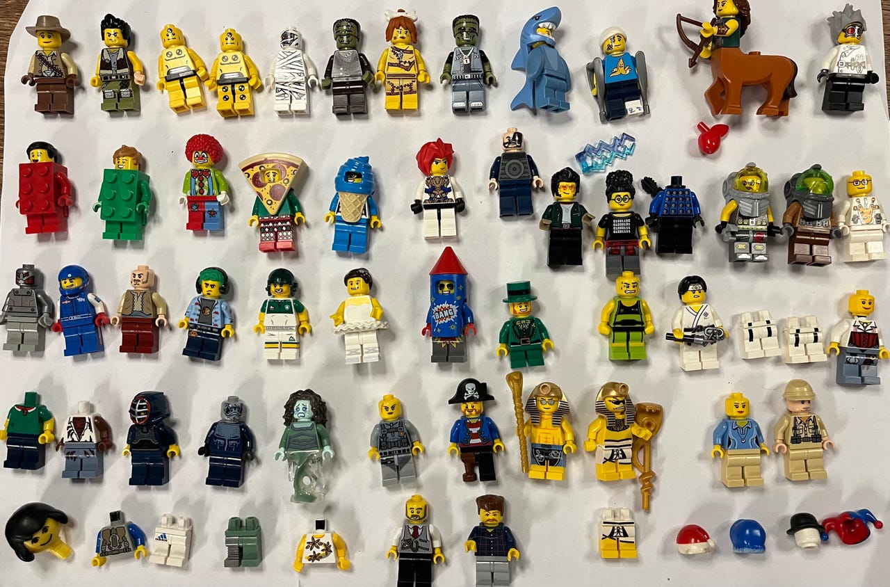 Bud ønskes! LEGO minifigurer – COL, Monster Fighters, kostymer, sjeldne ...