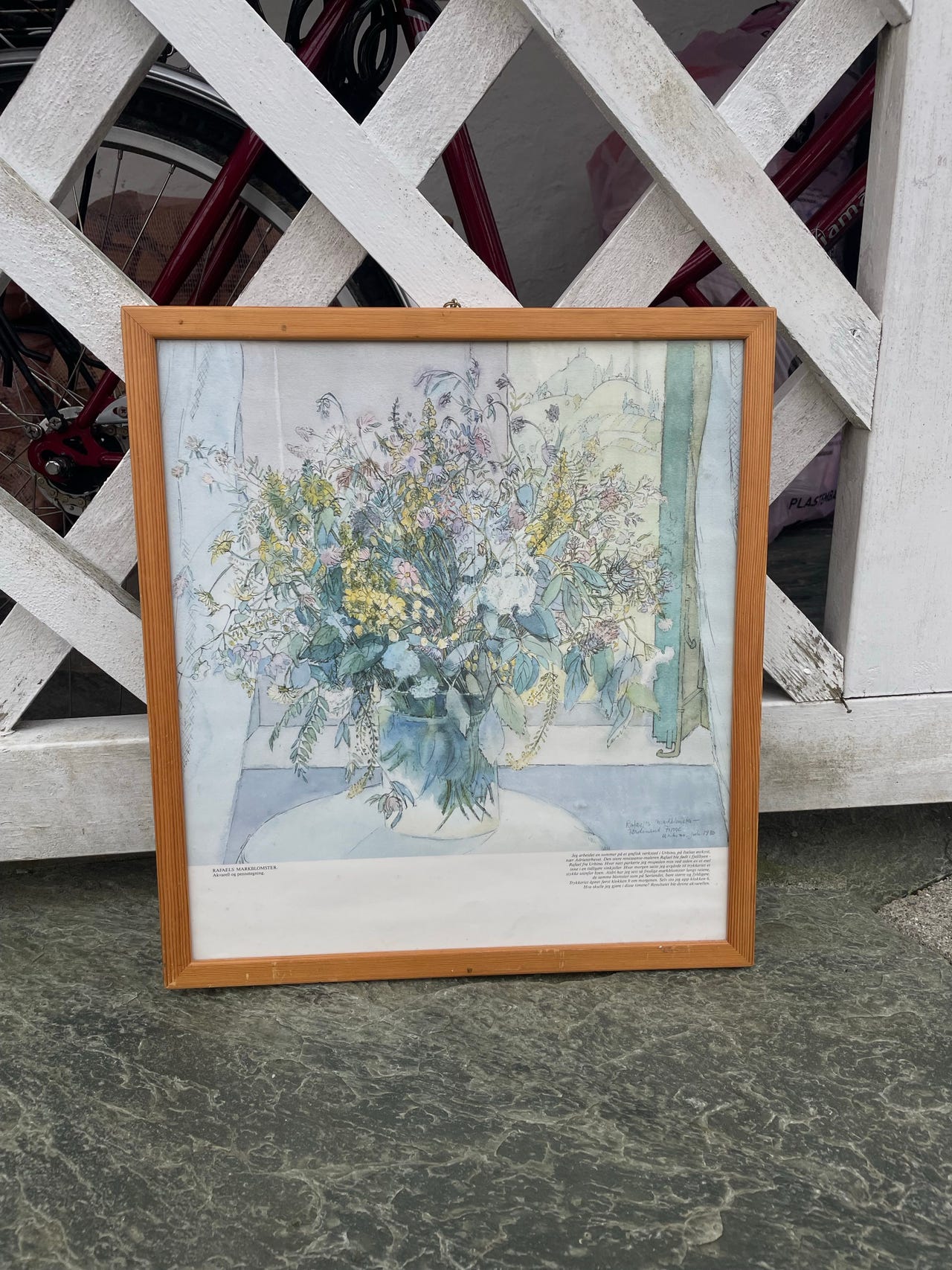 Ruben Sæther Akvarellmaleri | FINN-torget