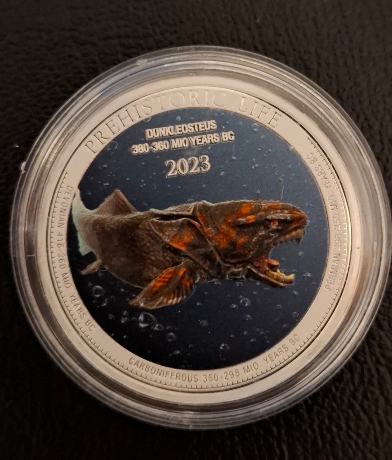 1 oz 2023 Prehistoric Life - Dunkleosteus Color | FINN-torget