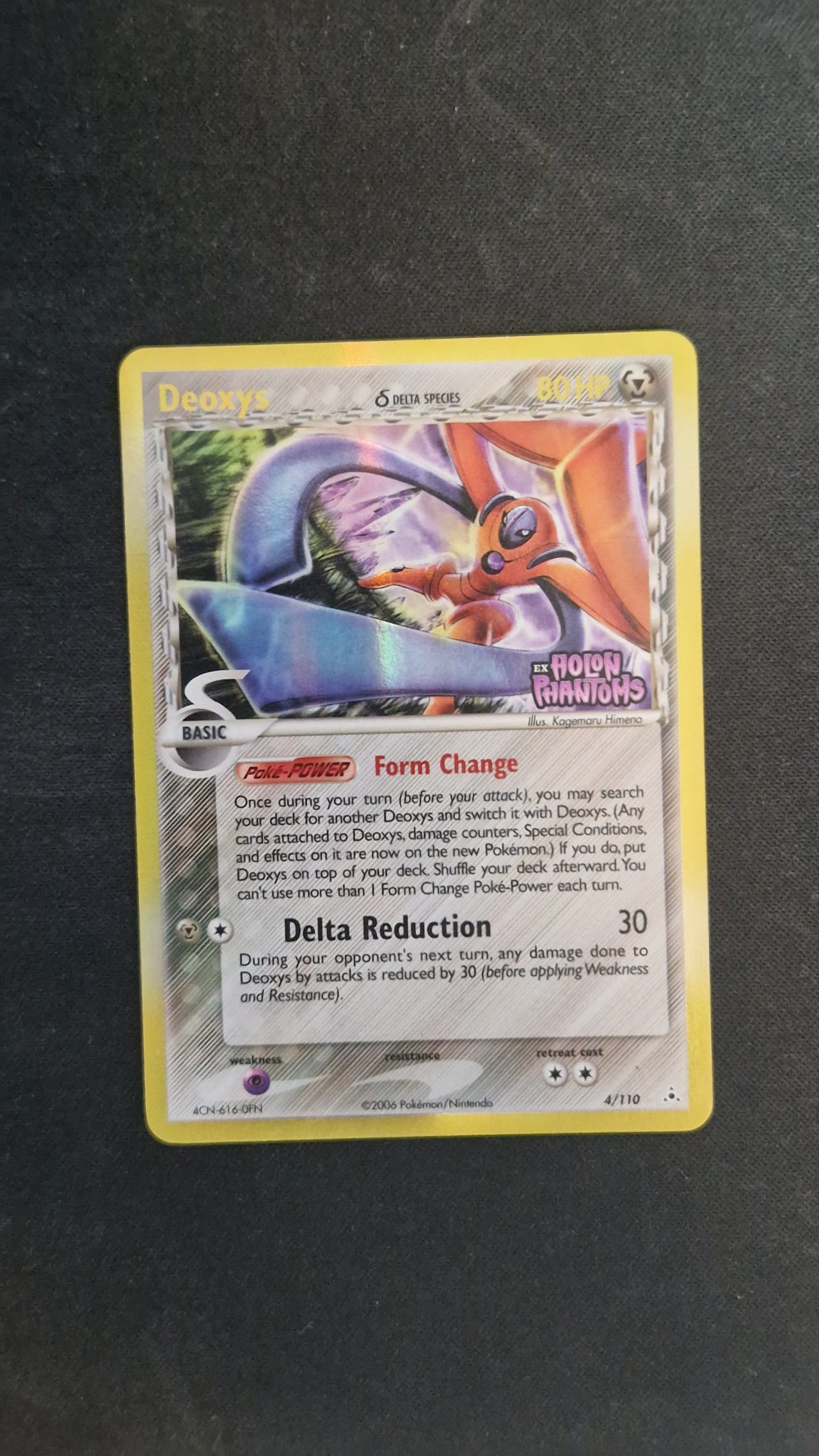Deoxys 4/110 Reverse Holo - Holon Phantoms | FINN-torget