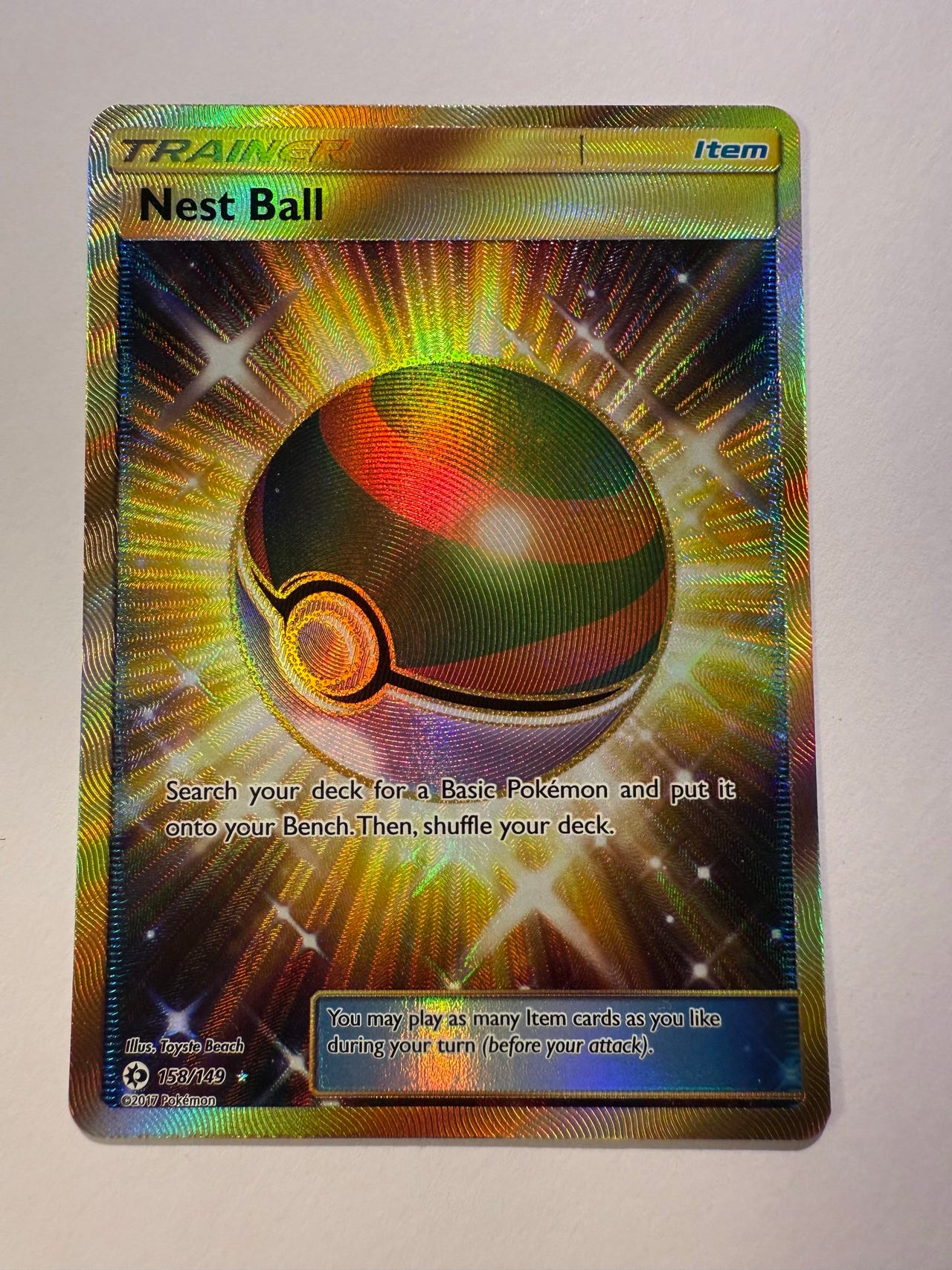 Pokemon Nest Ball Secret Rare 158/149 | FINN-torget