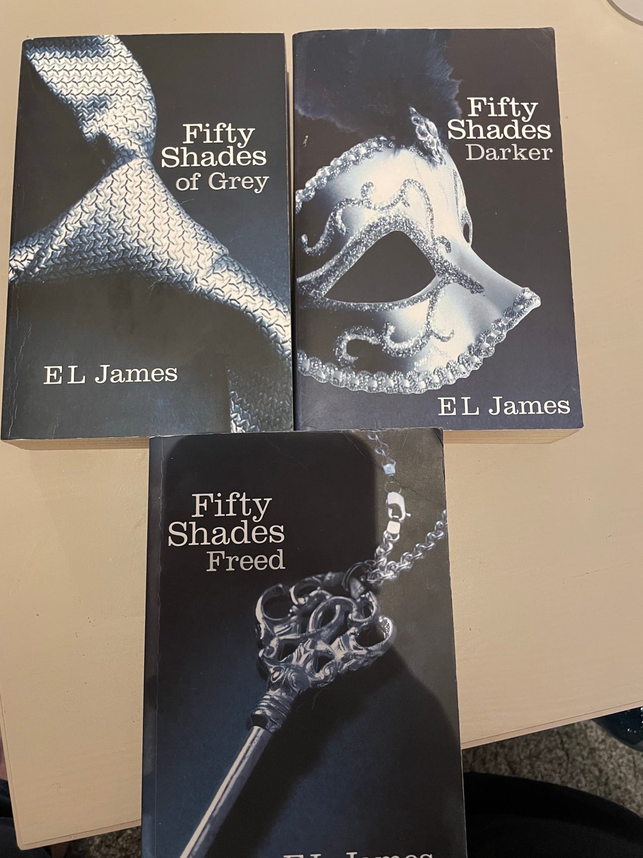 E L James Fifty Shades of Grey Bokserie | FINN-torget