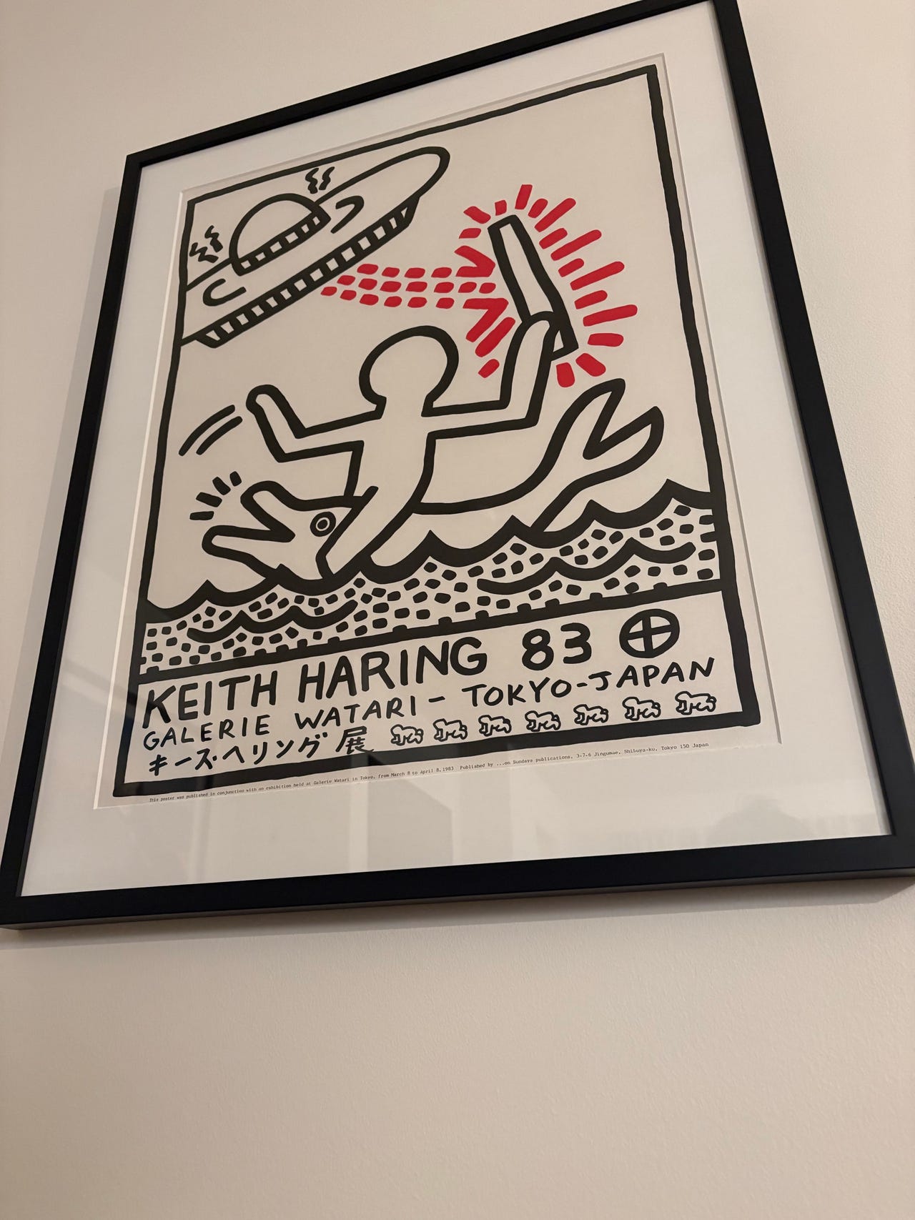 Keith Haring – Tokyo 1983 (Galerie Watari) | FINN-torget