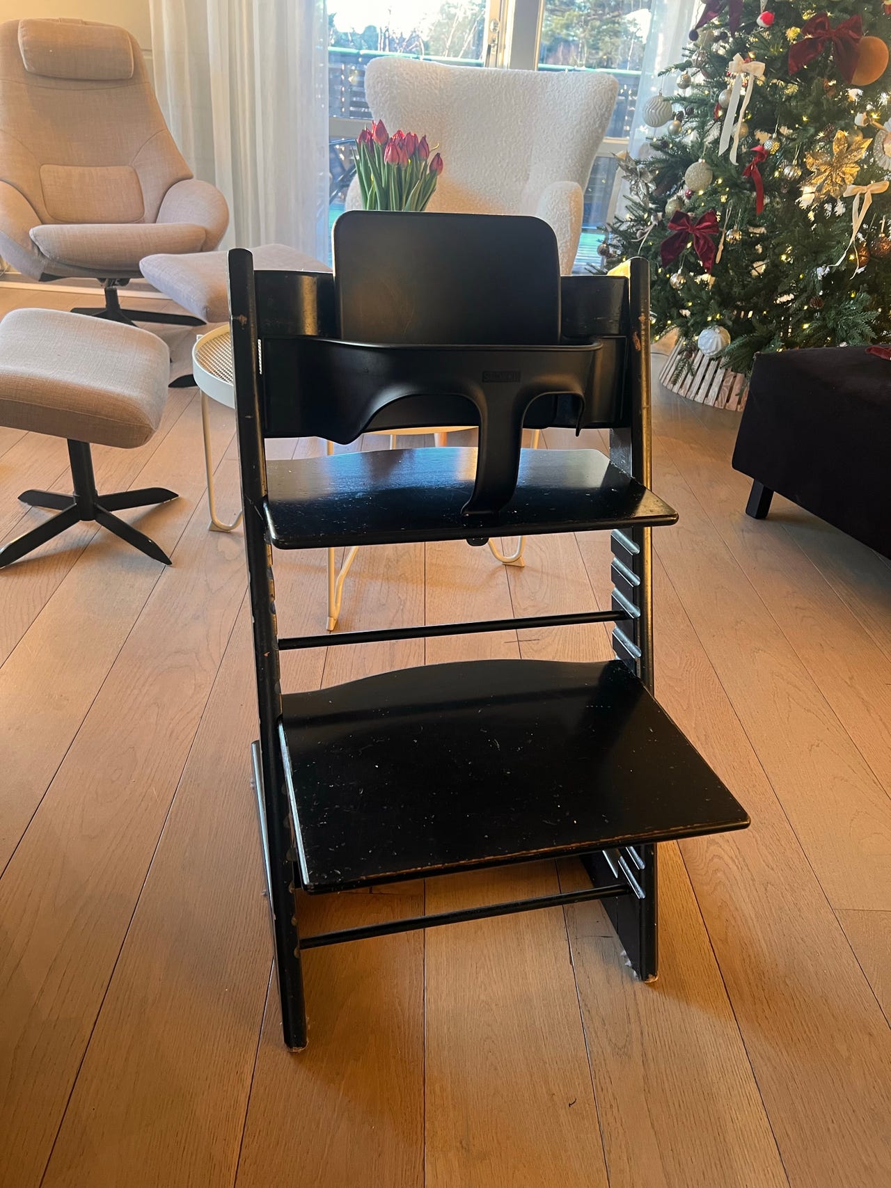 Stokke Tripp trapp stol med tilbehør | FINN-torget