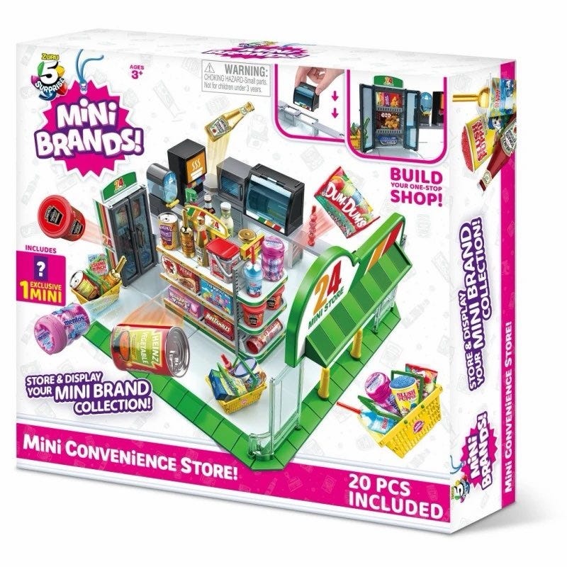 5 Surprise Mini Brands Mini Convenience Store Lekesett | FINN-torget