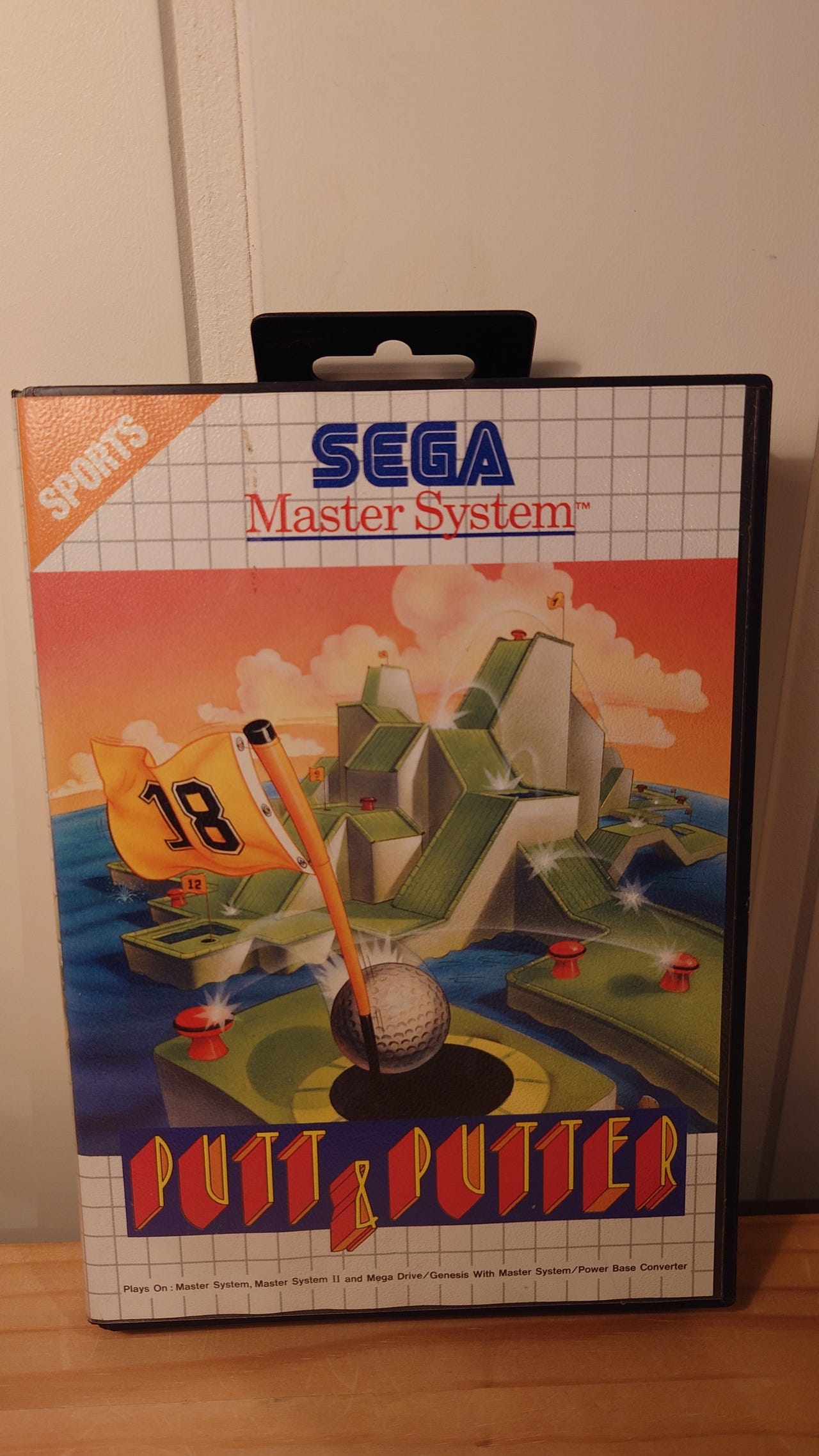 Putt & Putter minigolf/flipperspill til Sega Master System CIB | FINN ...