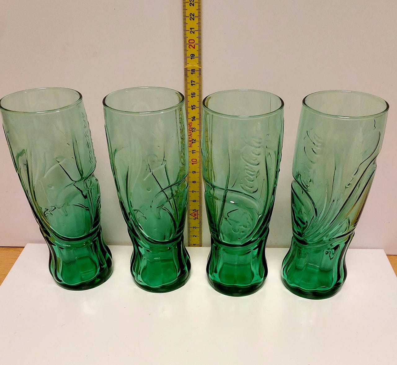 Grønne drikkeglass Coca-Cola | FINN-torget