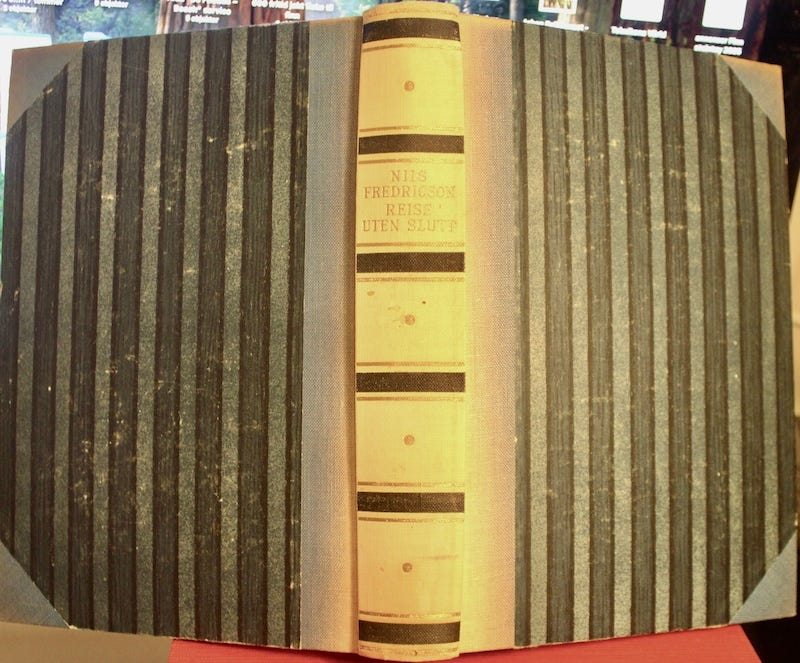 Nils Fredricson – Reise uten slutt (1942) – innbundet | FINN-torget