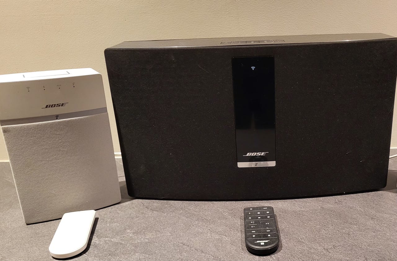 2 stk BOSE SoundTouch. 1 stk SoundTouch 30 og 1 stk SoundTouch 10 ...