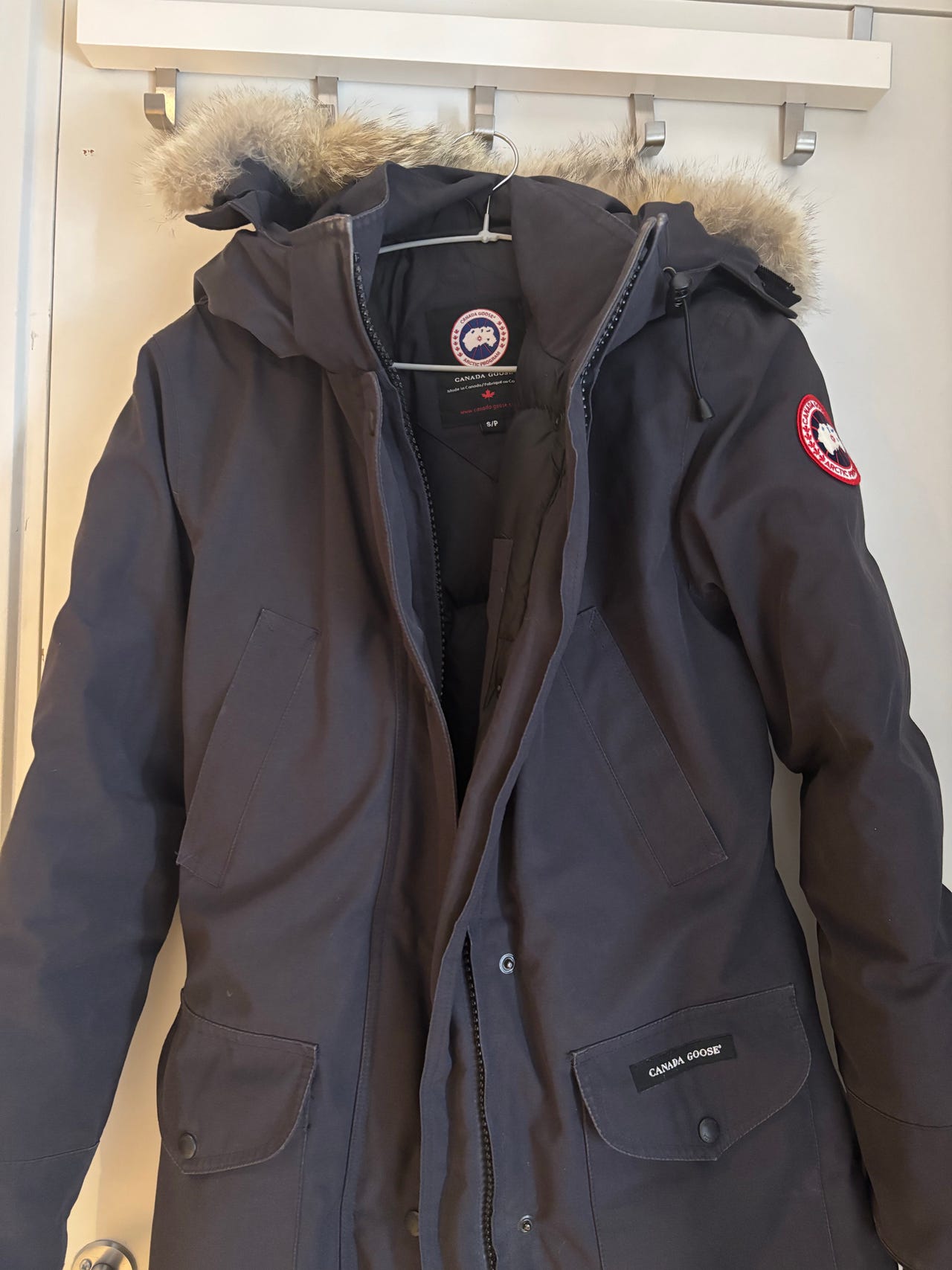 Canada Goose Parkas, Kvinne, Navy og strls S | FINN-torget