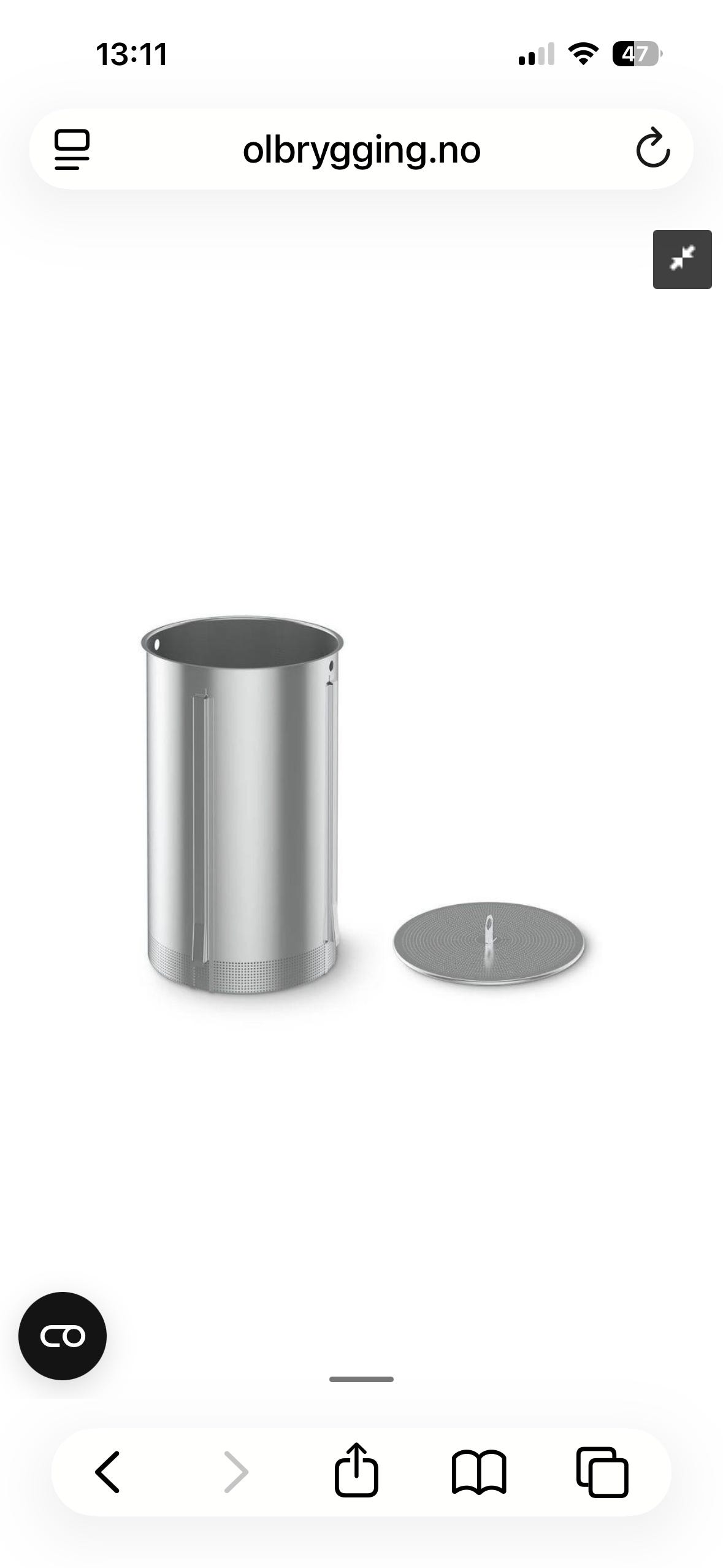 Grainfather perforert maltkurv ønskes kjøpt | FINN-torget