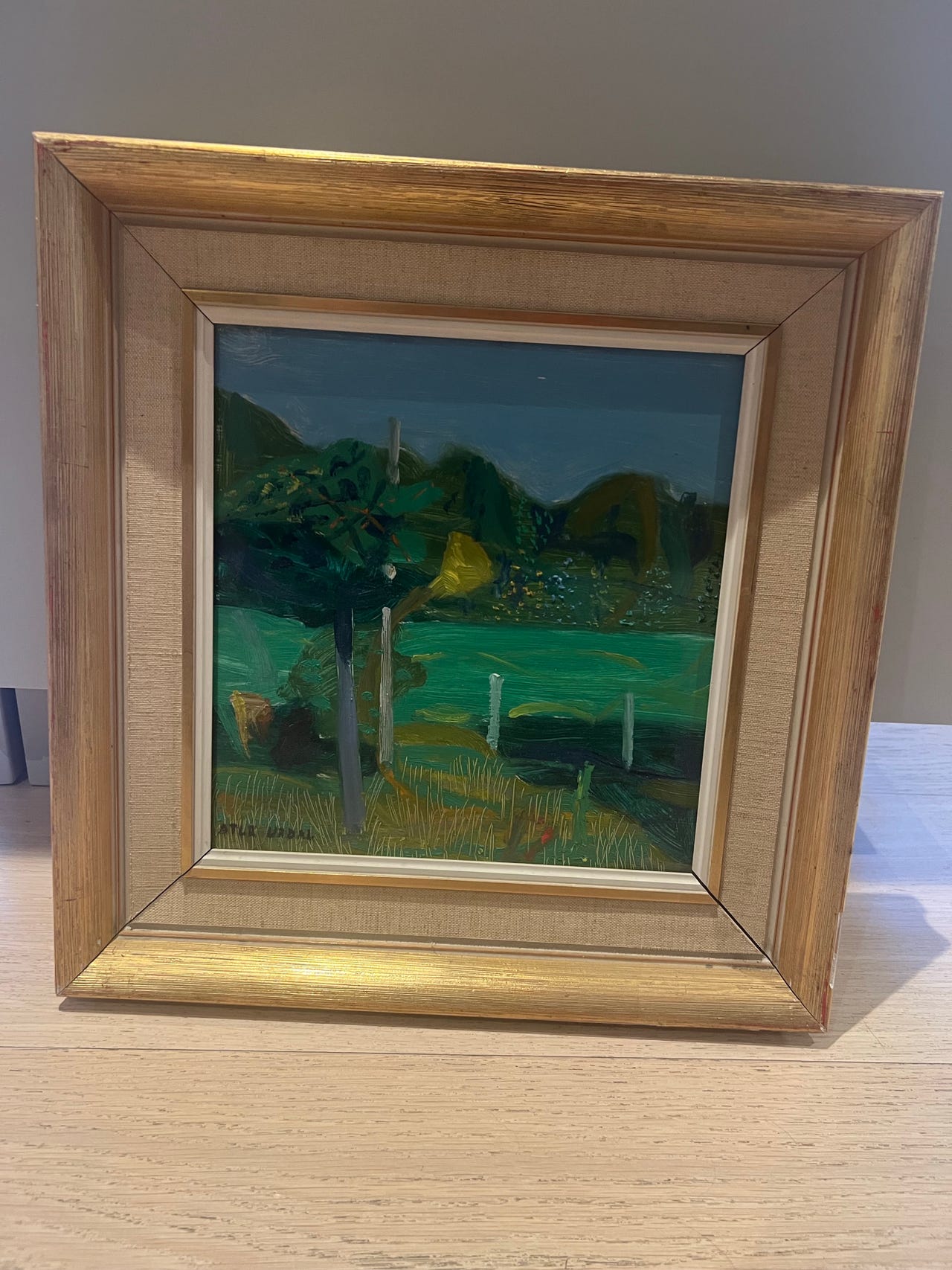 Atle Urdal Maleri Landskap 24x24 cm | FINN-torget