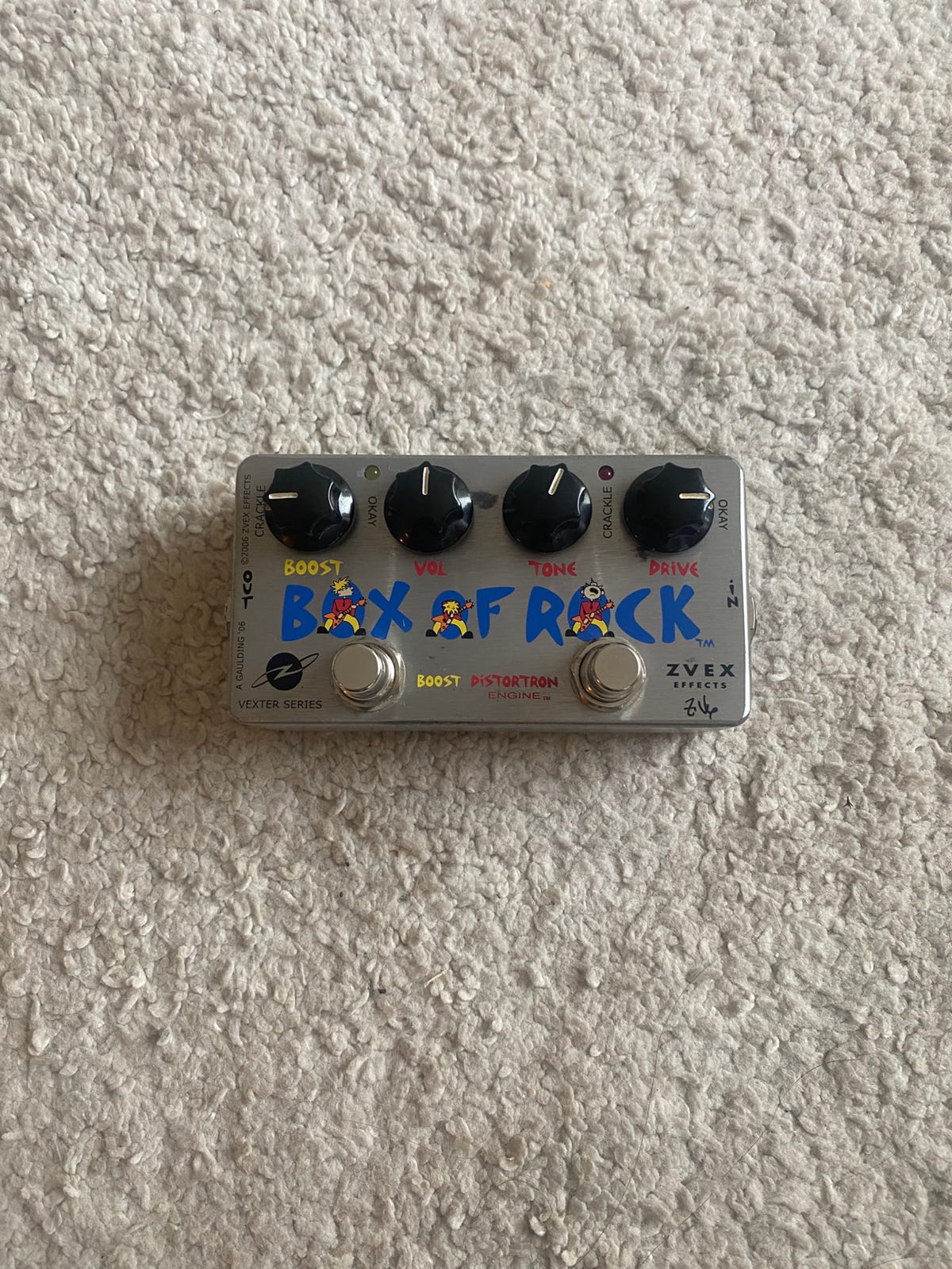 Zvex Box of Rock (Crackle) selges | FINN-torget