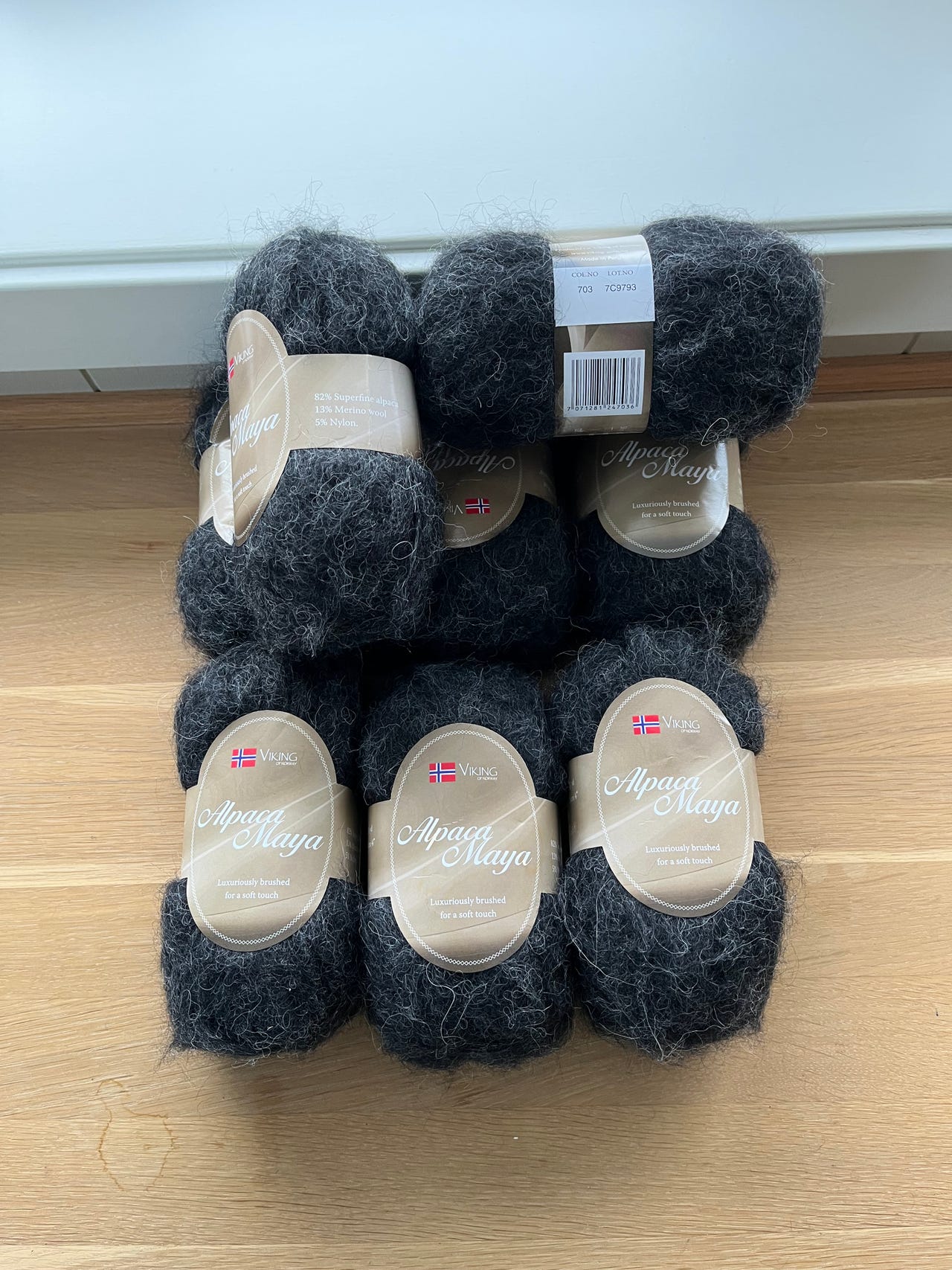 Viking Alpaca Maya garn flere farger kr. 40,- pr stk | FINN-torget