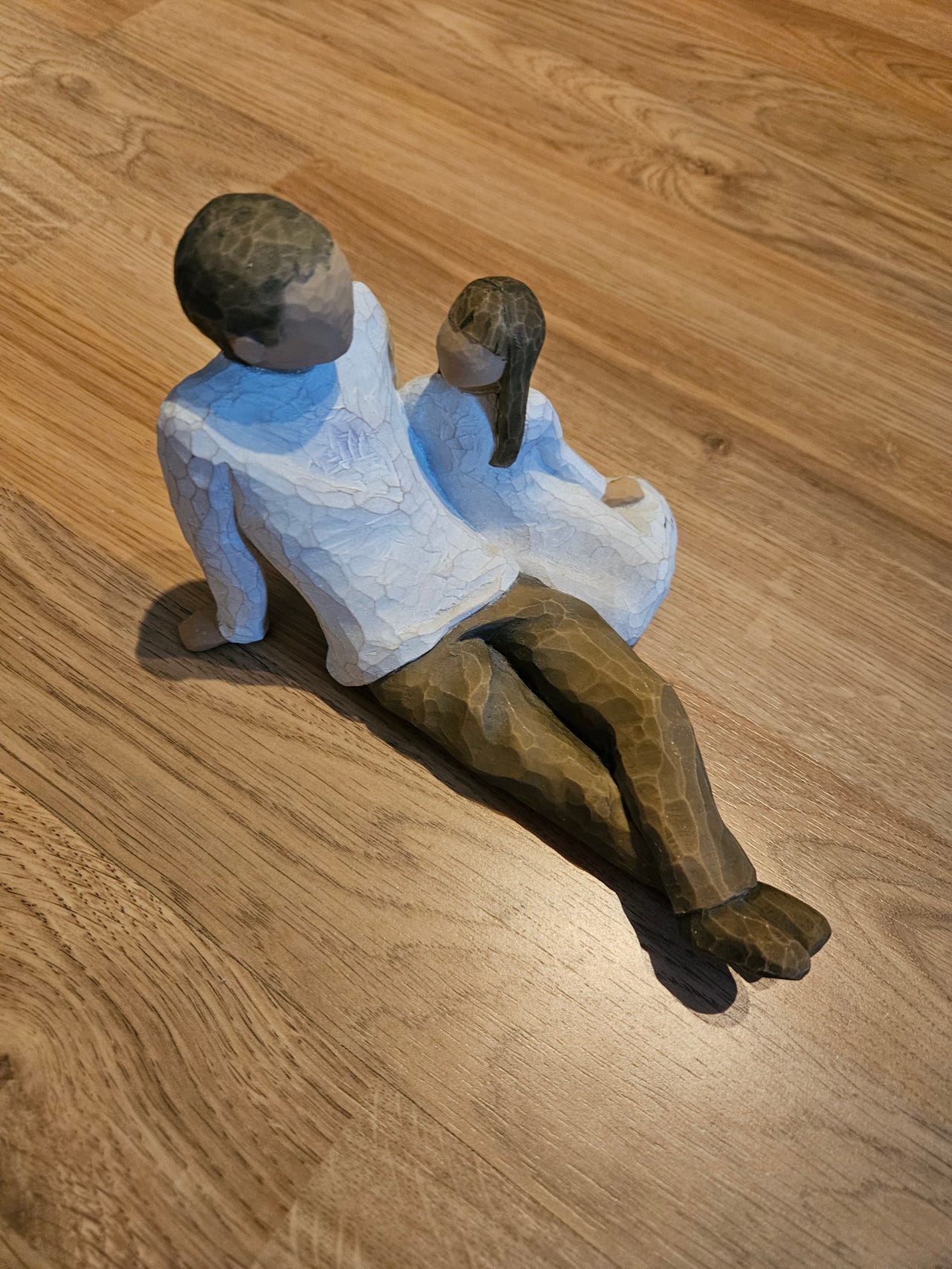 Father and daughter Willow Tree figure | FINN-torget