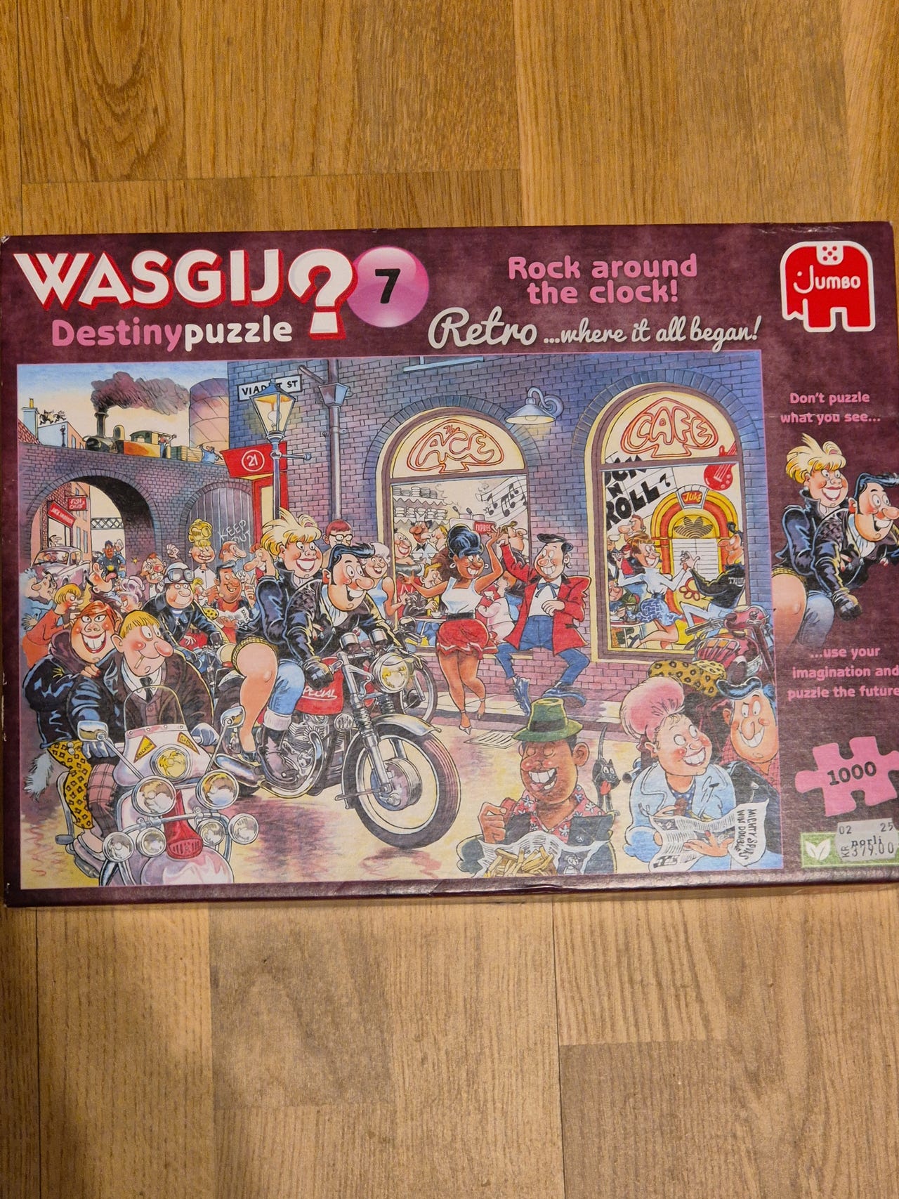 Jumbo Wasgij 7 Destiny Puzzle Retro puslespill 1000 brikker | FINN-torget