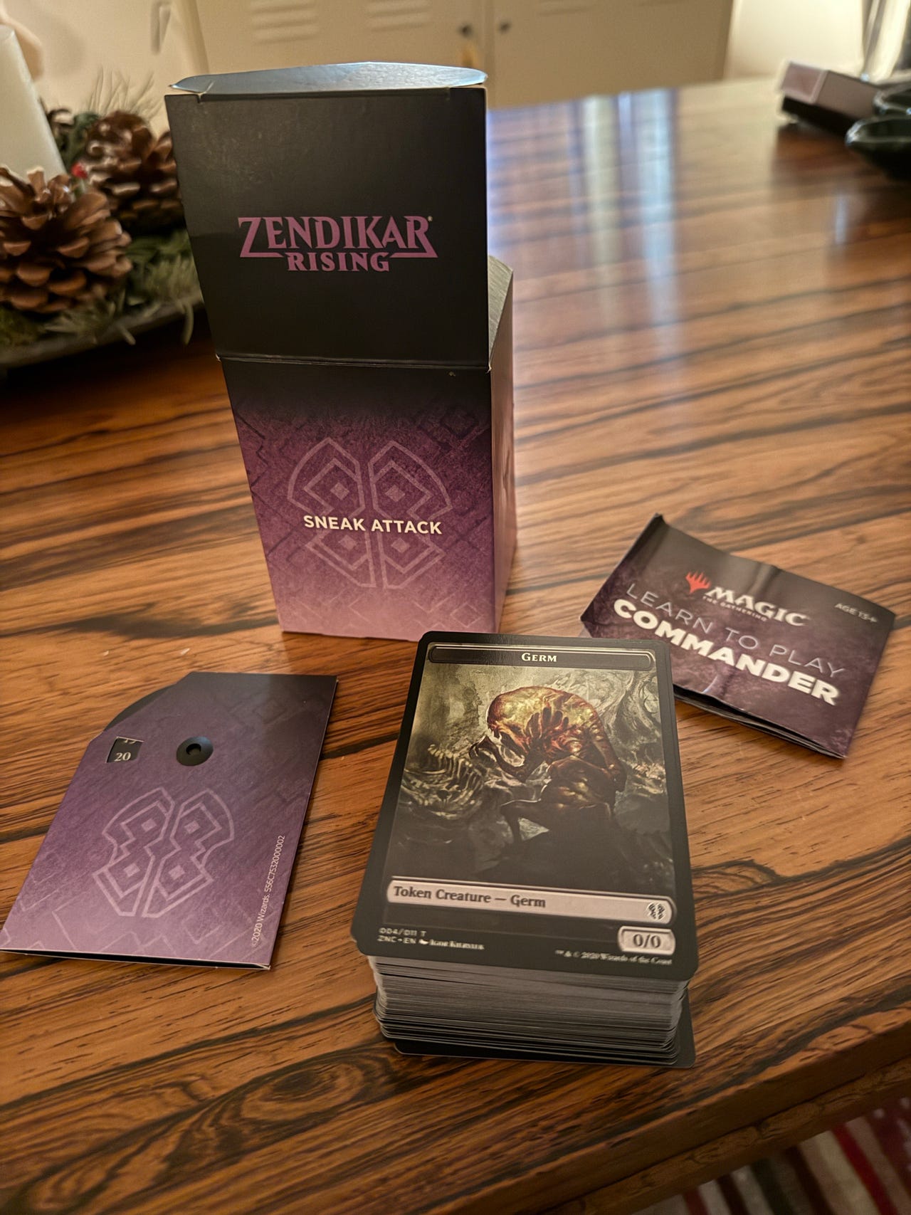 Magic: The Gathering Zendikar Rising Sneak Attack kortspill | FINN-torget
