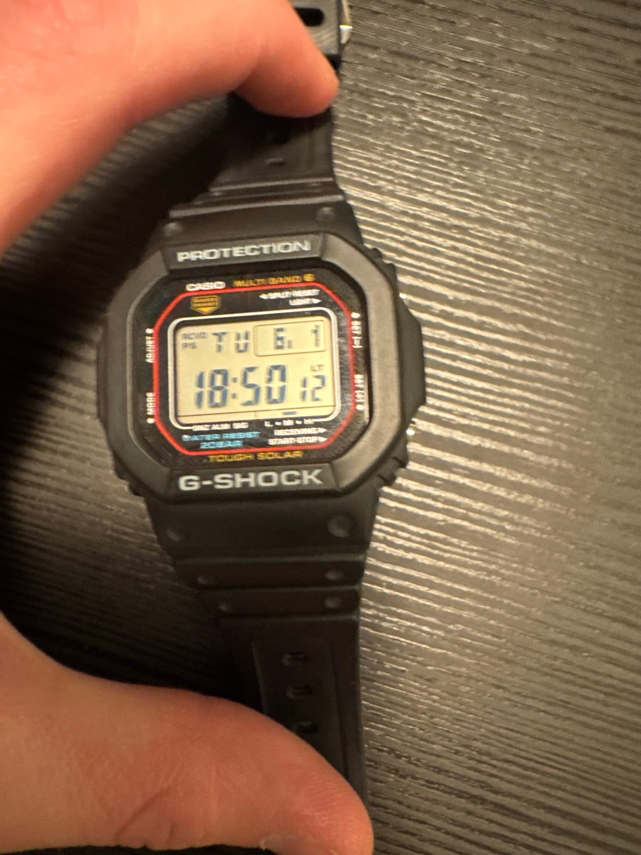 Casio G-Shock GW-M5610U digital klokke svart unisex | FINN-torget