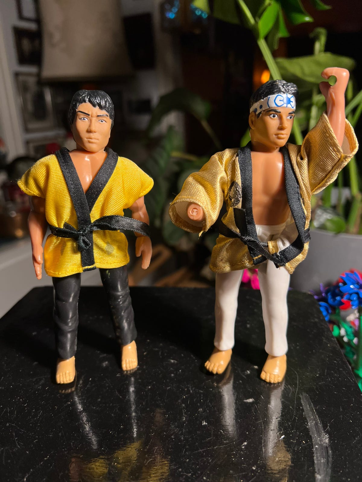 Vintage 1980 Karate Kid Action Chozen & Daniel Larusso | FINN-torget