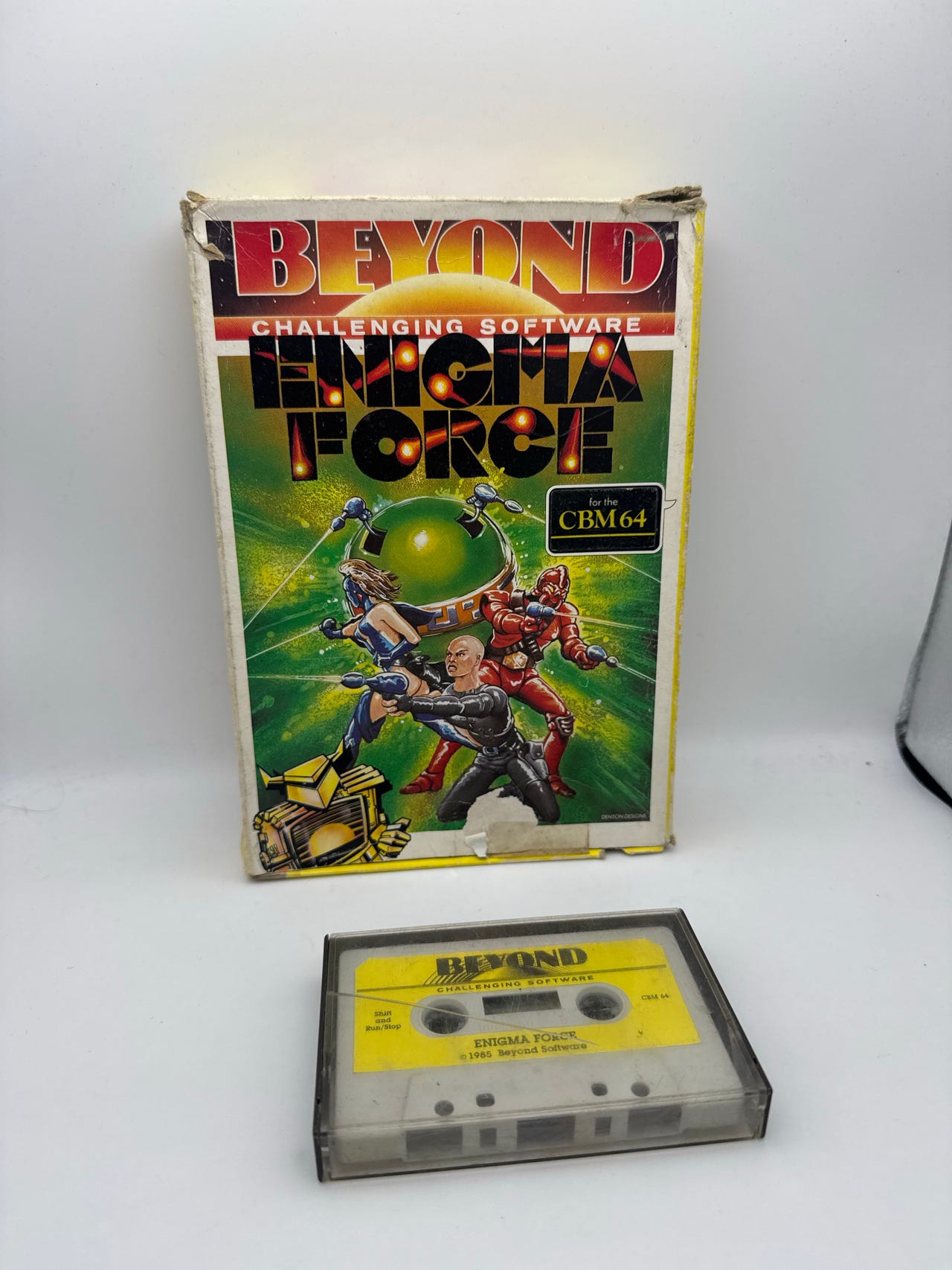 Beyond Enigma Force Dataspill til C64 | FINN-torget