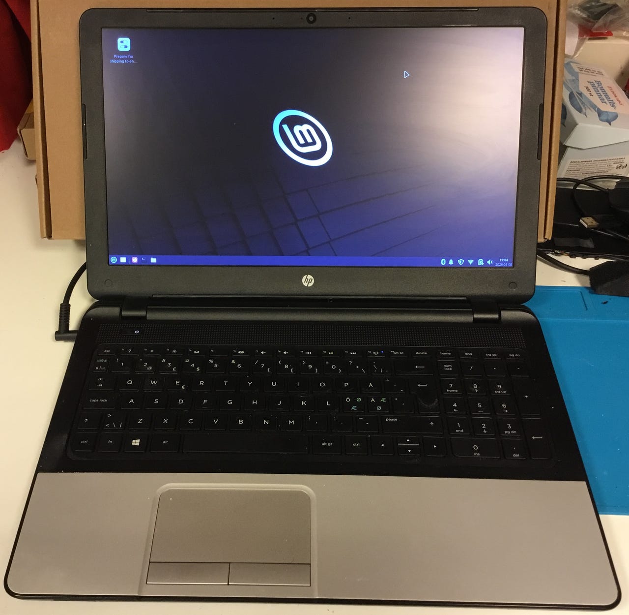 HP 355 G2 - AMD A4 / 4 GB / 128 GB - Linux Mint XFCE | FINN-torget