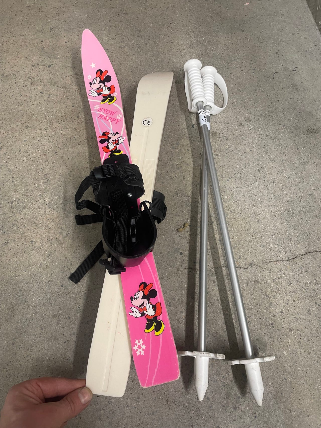 Barneski Mickey maus Disney med staver | FINN-torget