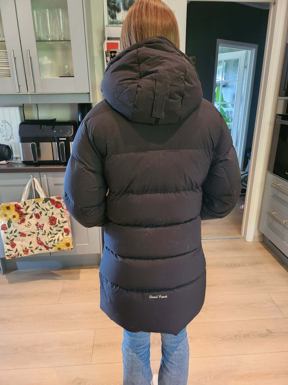 Daniel Franck dame dunjakke/parkas str.36 svart | FINN-torget