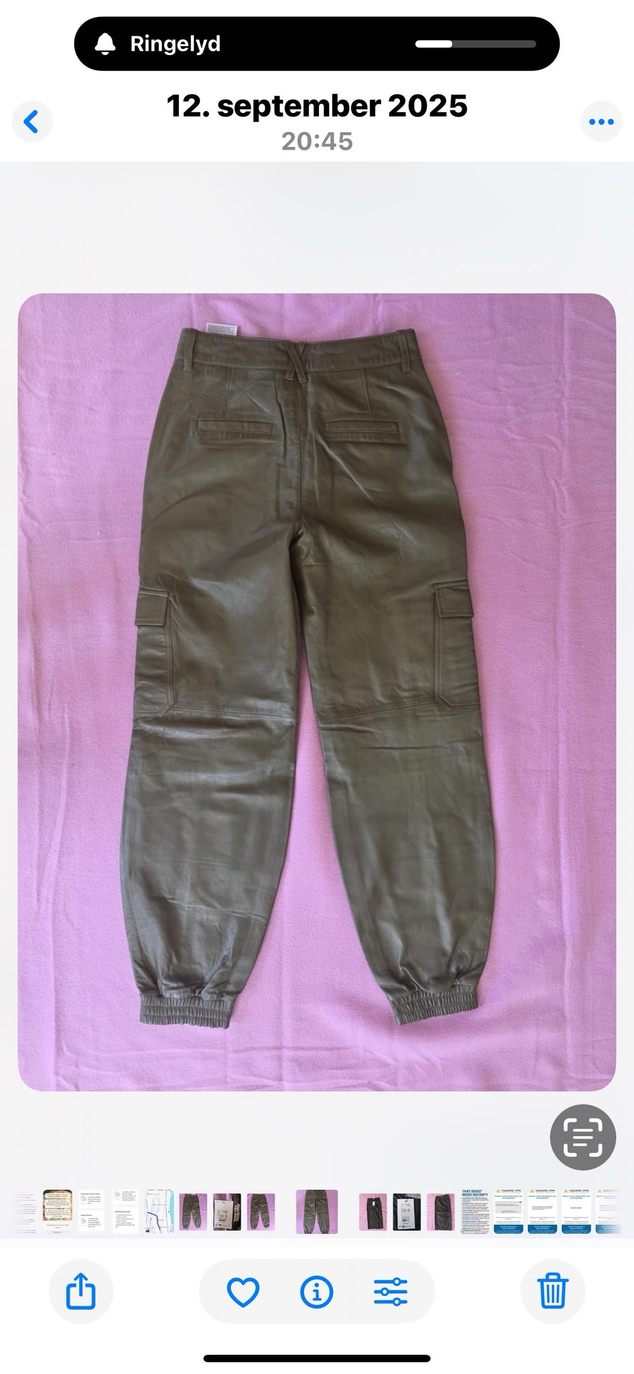 Råtøff bukse i ekte skinn | FINN-torget