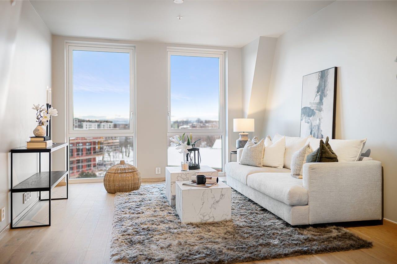 Eksklusiv penthouseleilighet over 2 plan | Innflytningsklar | Sentrumsnær beliggenhet | 3 sov ...