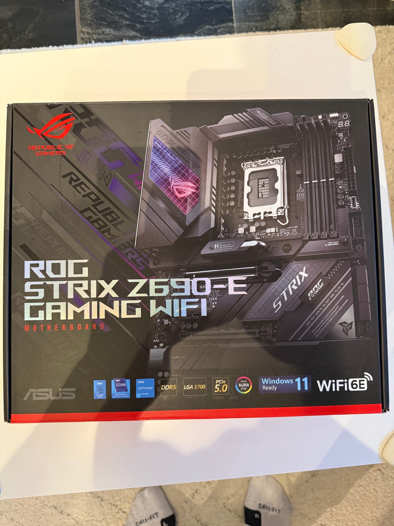 ASUS ROG Strix Z690‑E Gaming WiFi – ATX Gaming Hovedkort (Intel Z690 ...