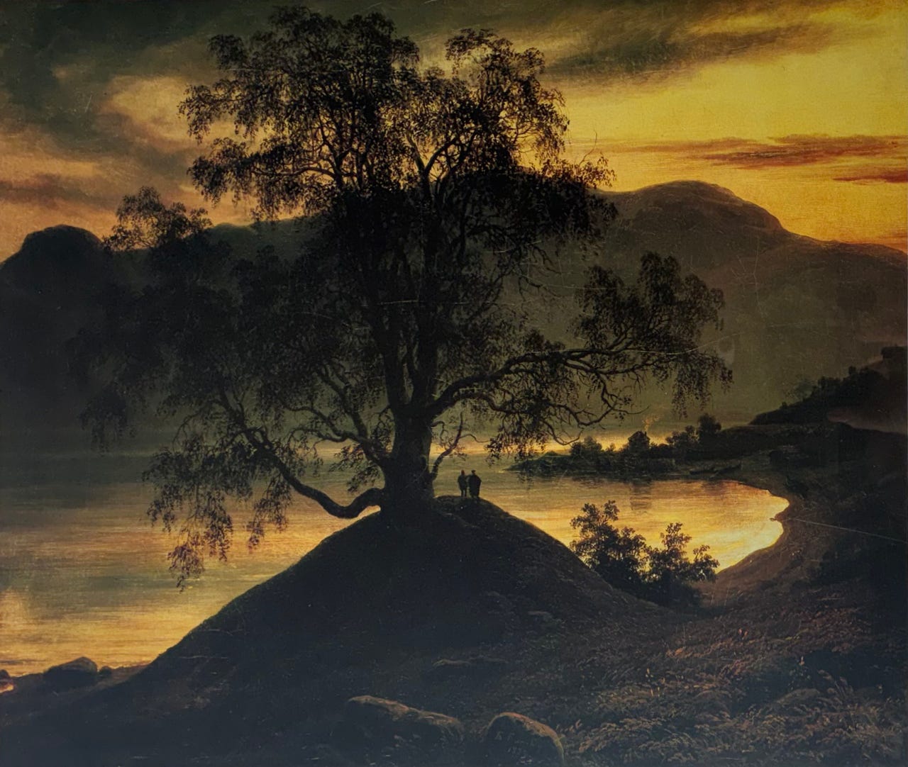 Thomas Fearnley – Slindebirken | Original utstillingsplakat ...