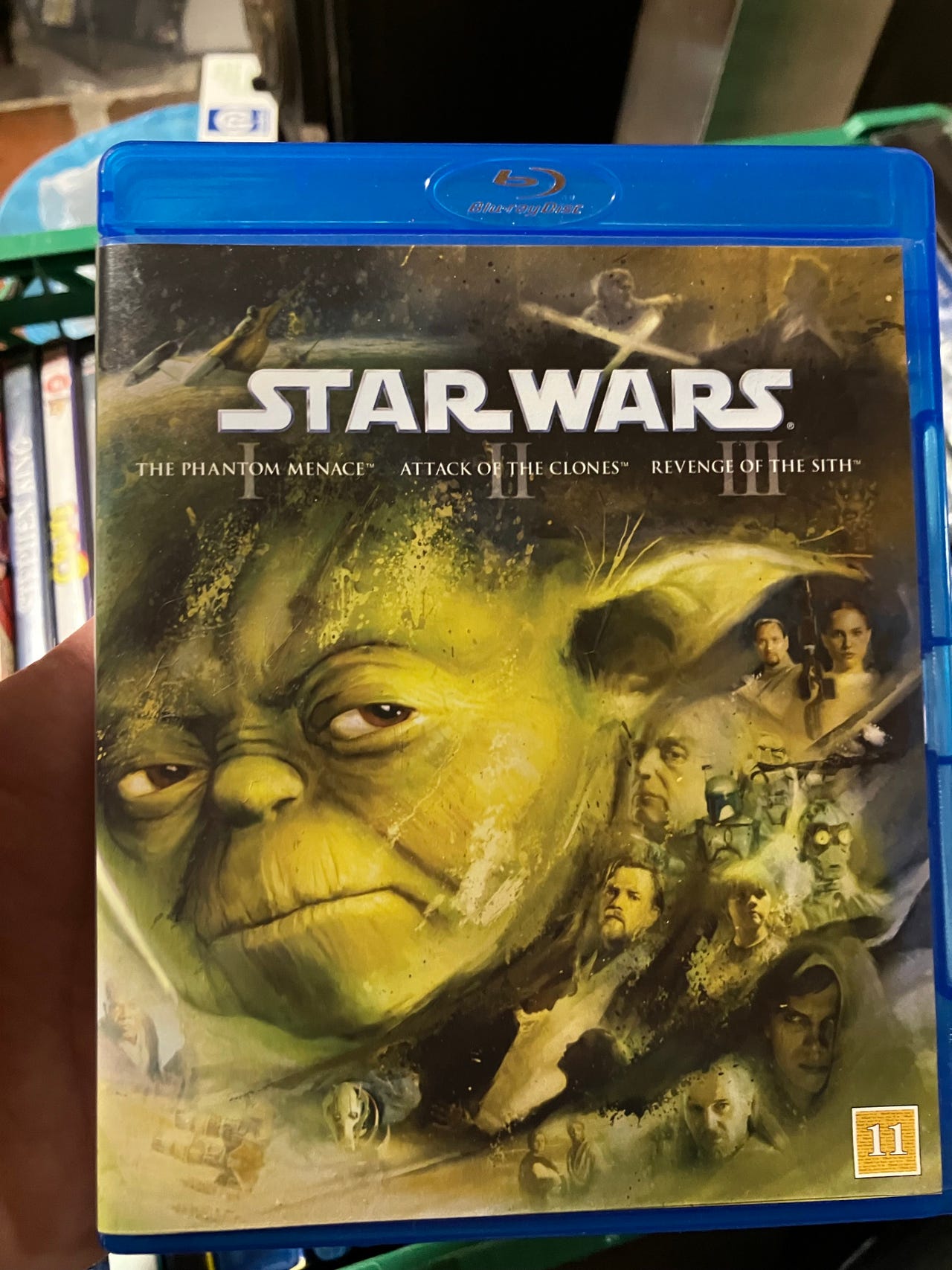 Star Wars Star Wars III Blu-ray 3-disc sett | FINN-torget
