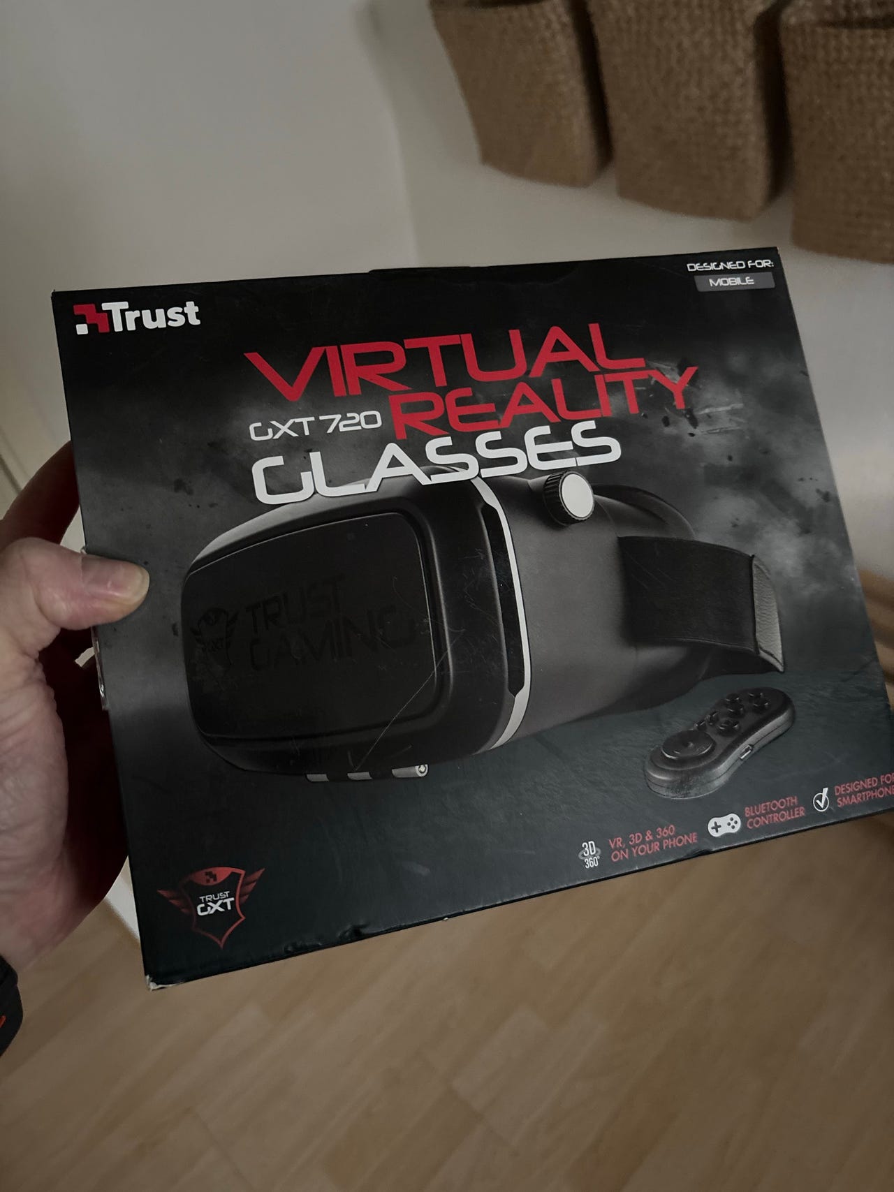 Trust GXT 720 Reality VR-briller svart | FINN-torget
