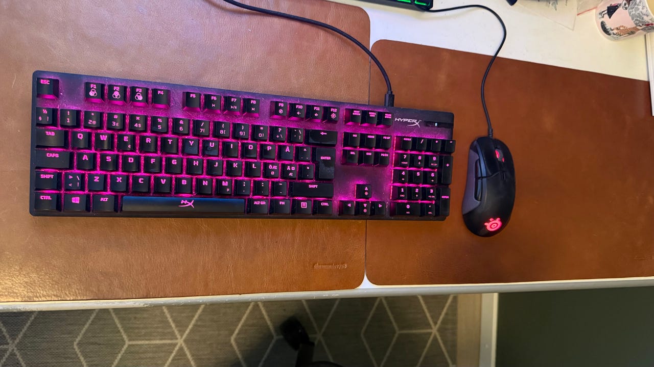HyperX Alloy RGB tastatur + gamingmus selges | FINN-torget