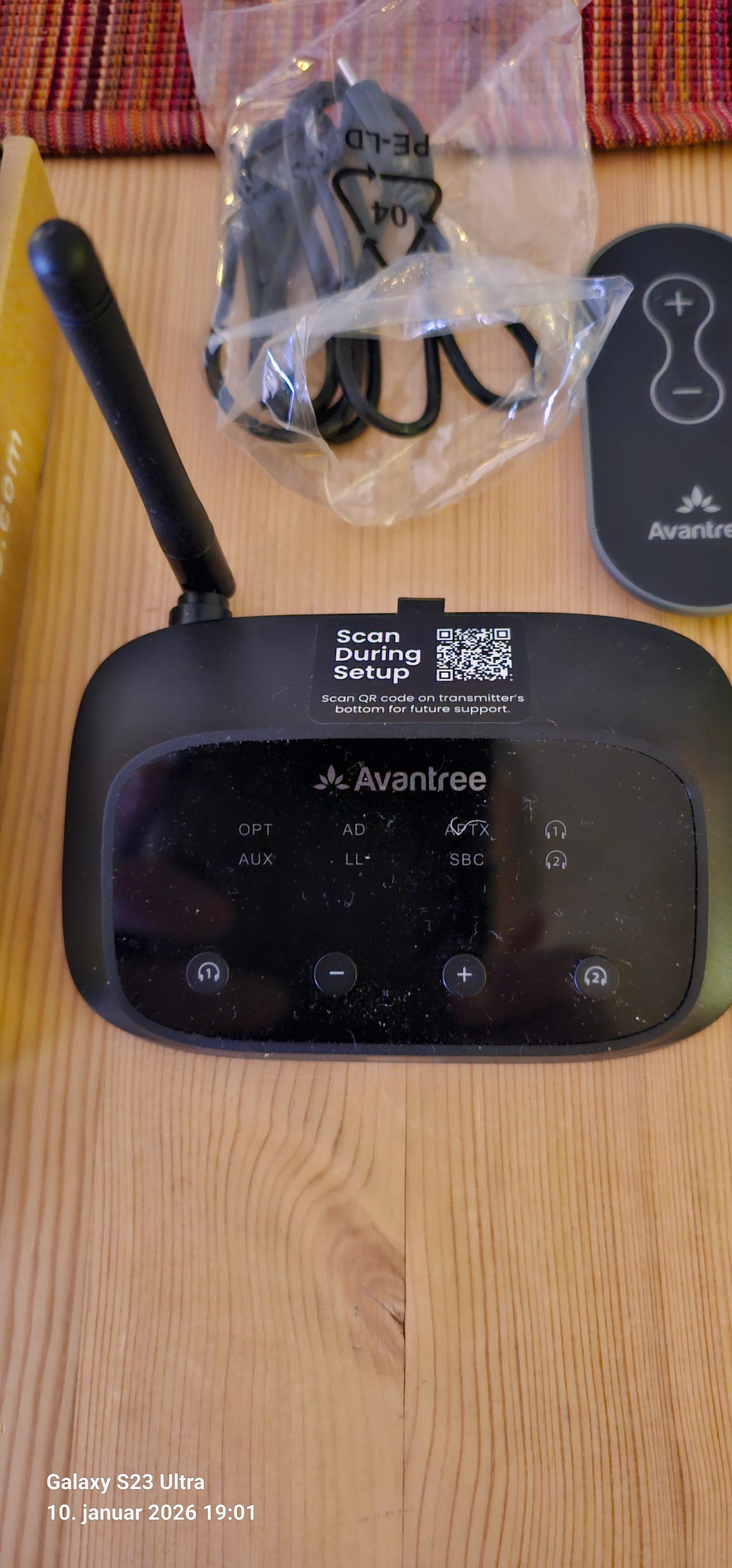 Avantree Oasis Plus 2 Transmitter for Tv selges for 800 eller ...