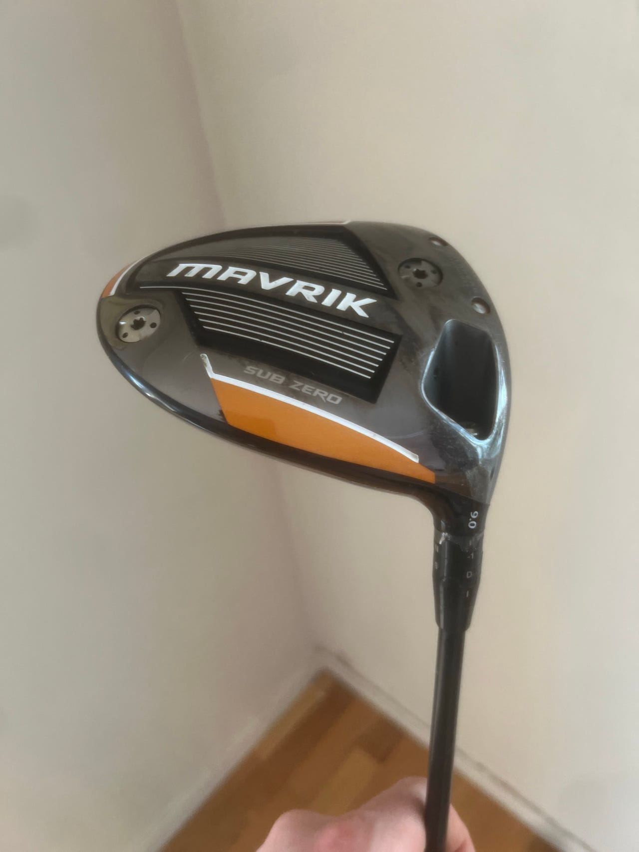 Callaway Mavrik sub zero driver 9° x-flex | FINN-torget