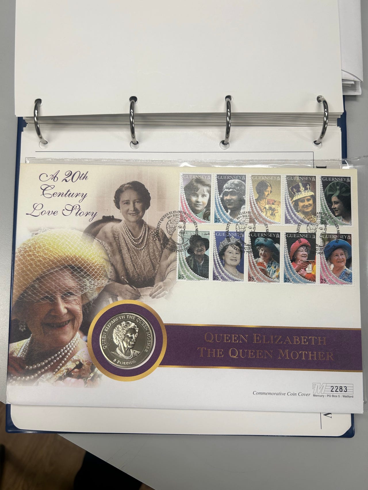 Guernsey myntbrev Queen Elizabeth II | FINN-torget