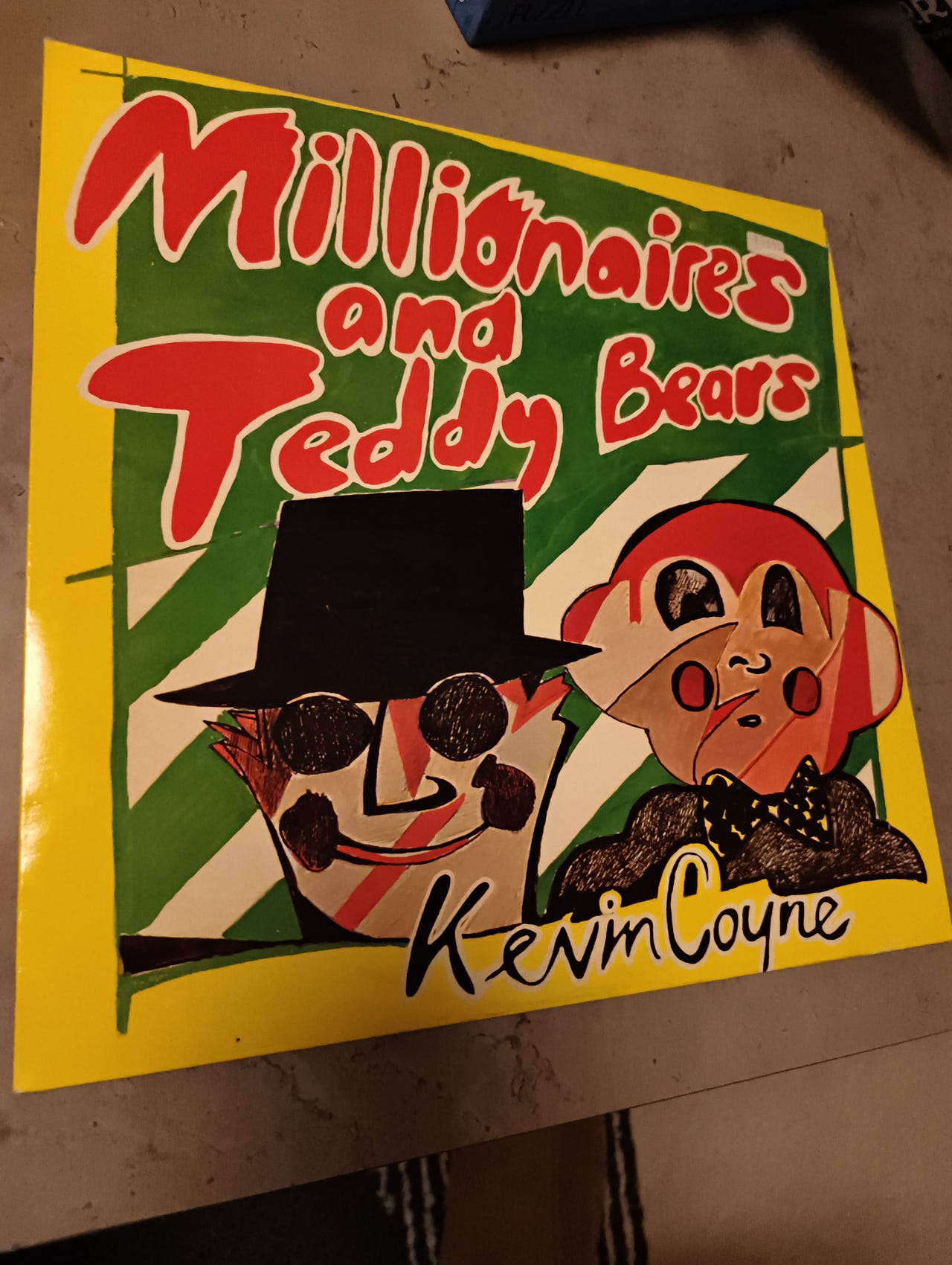 Kevin Coyne Millionaires and Teddy Bears LP vinylplate | FINN-torget