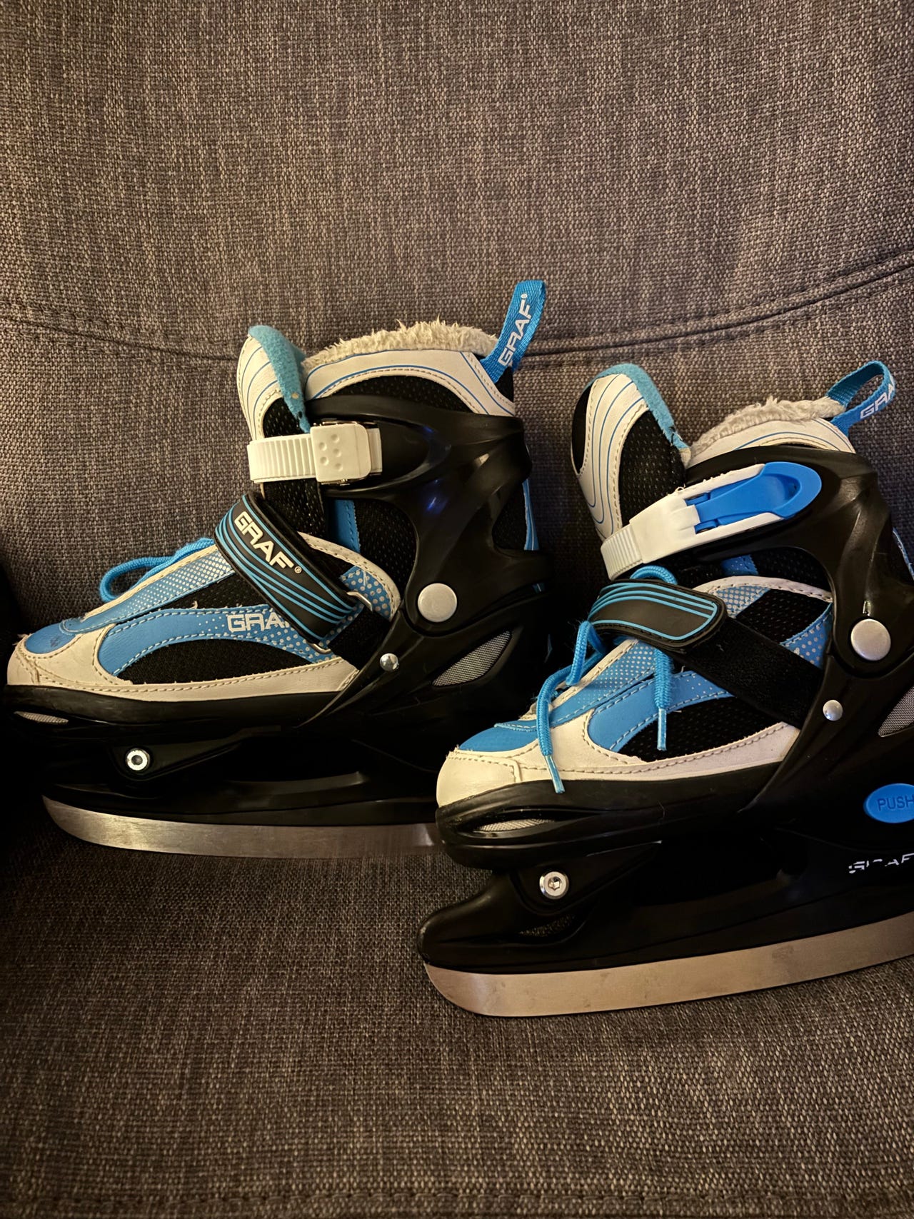 Graf justerbare ishockey skøyter barn str 35-38 | FINN-torget